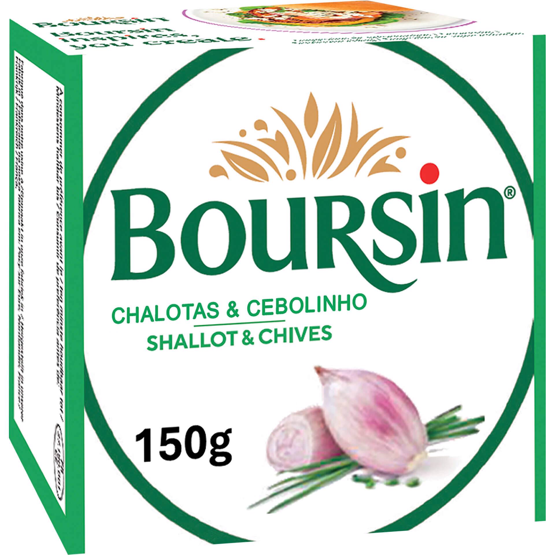 Queijo para Barrar com Chalota e Cebolinho Boursin | Continente Online
