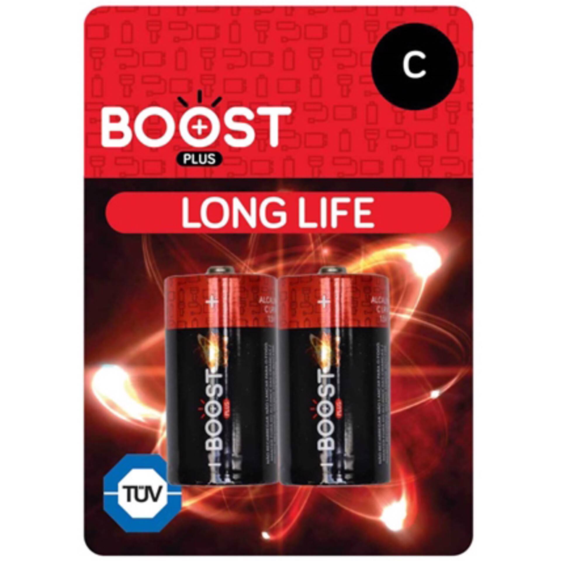 Pilhas Tipo C Standard Boost - emb. 2 un | Continente Online