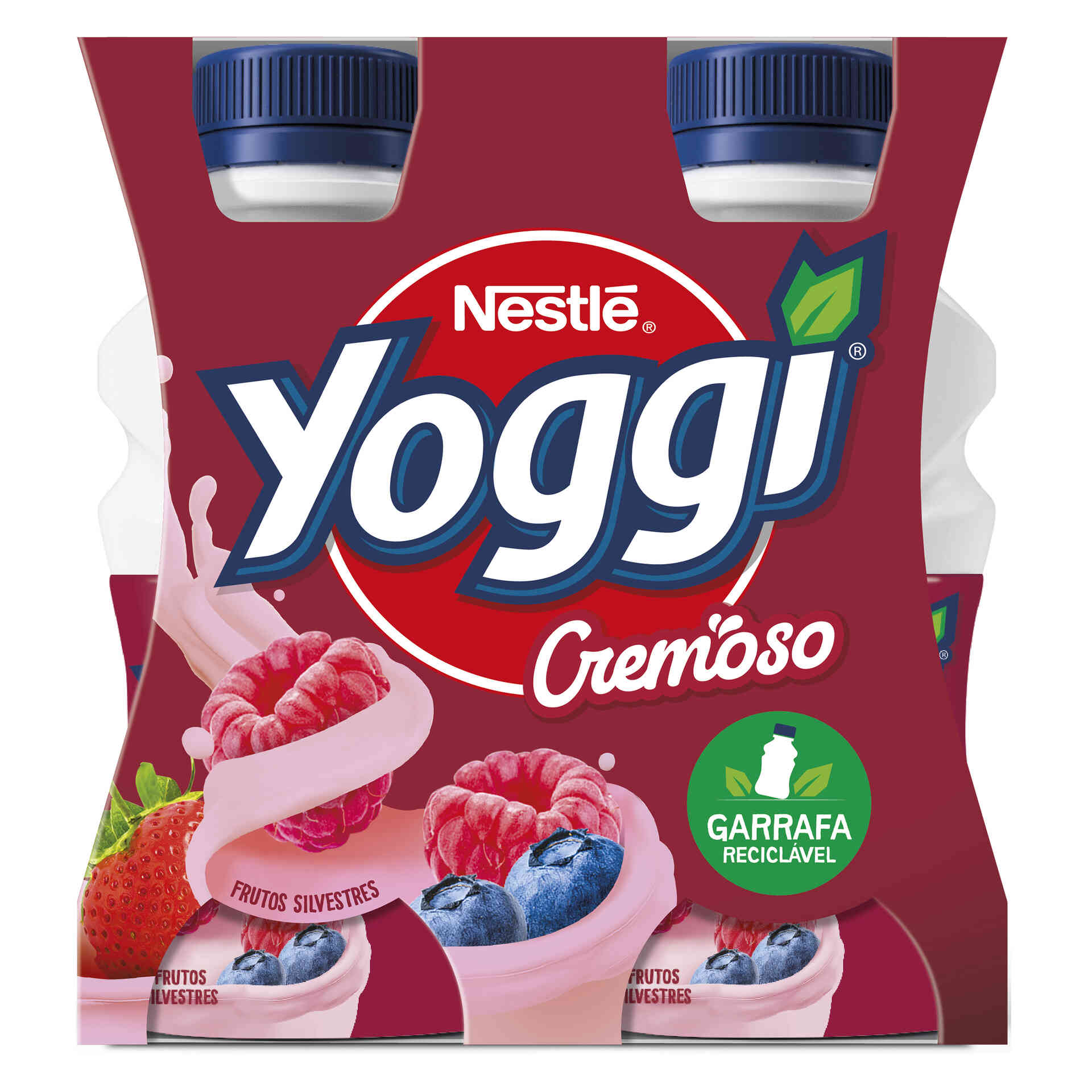 Iogurte Líquido Cremoso Frutos Silvestres Yoggi | Continente Online