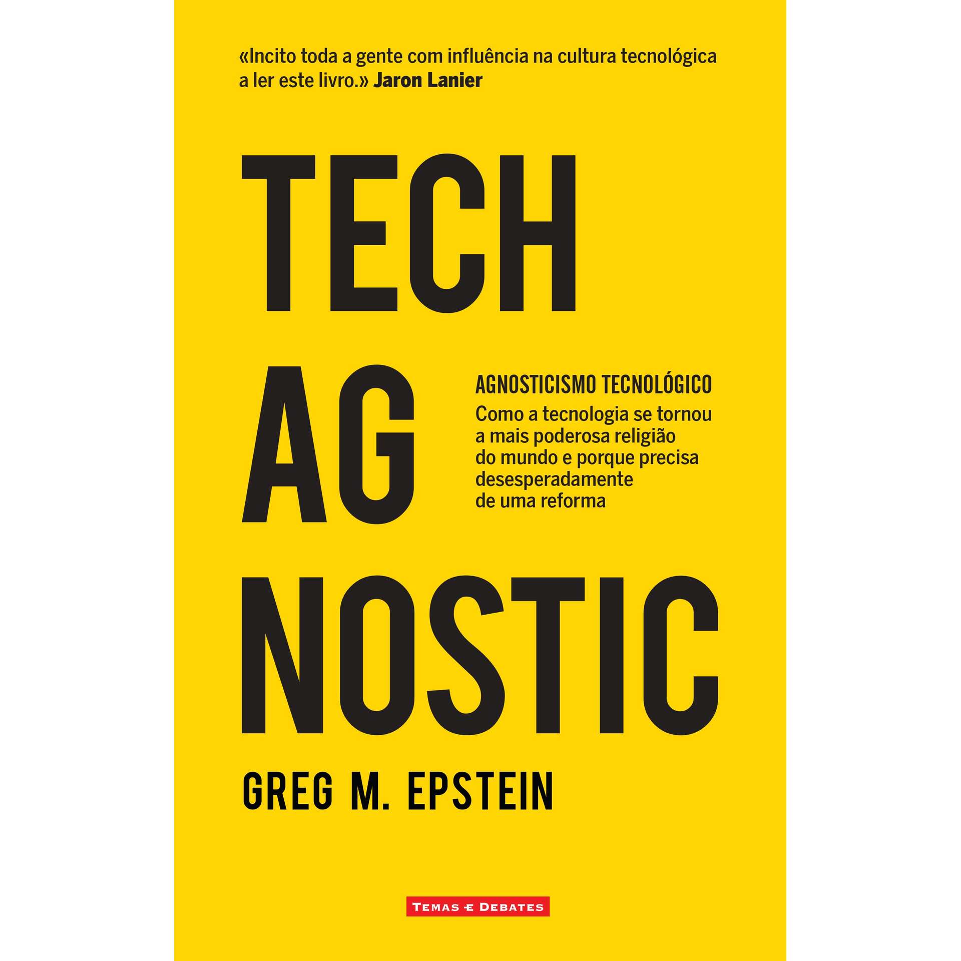 Tech Agnostic Greg Epstein | Continente Online