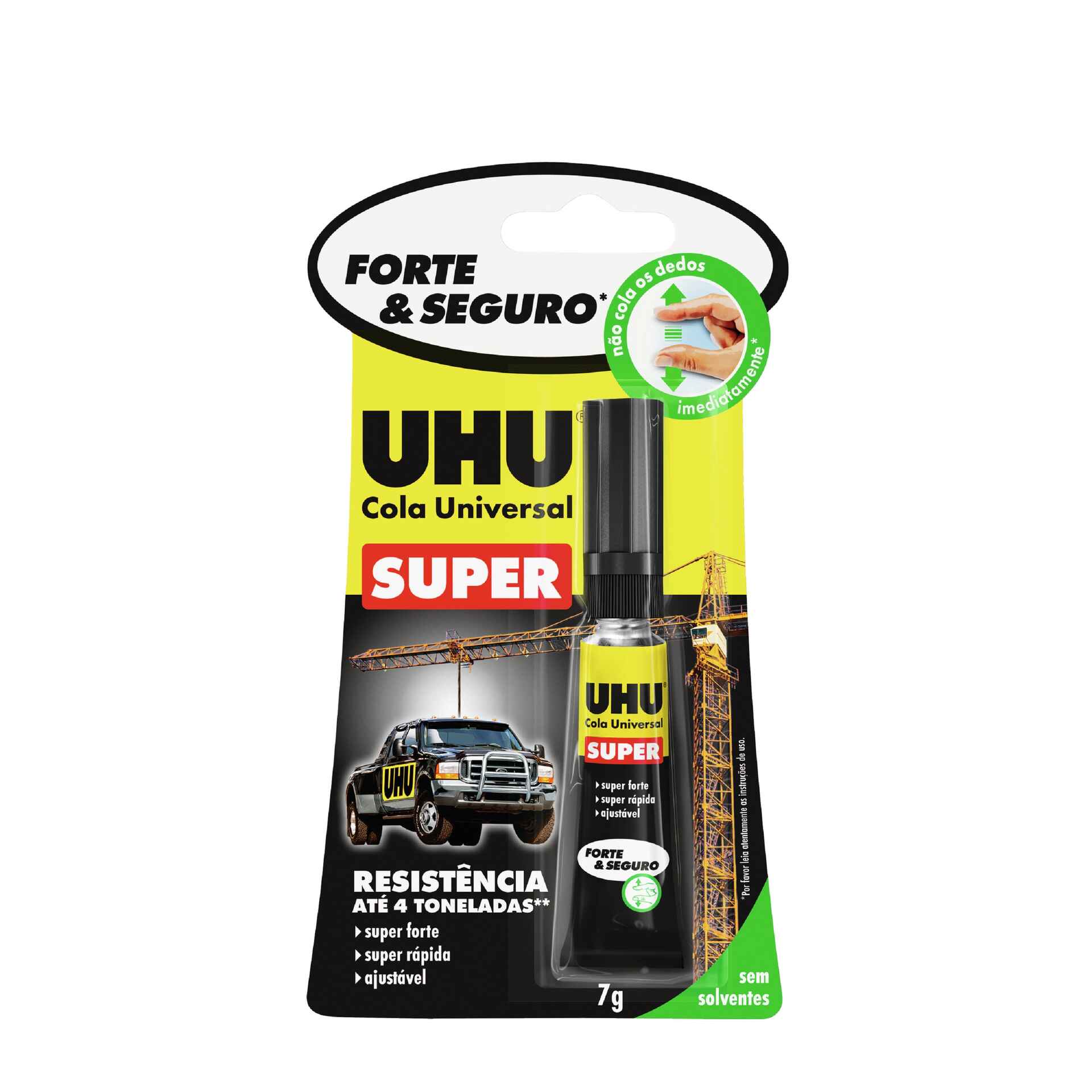 Super Cola Líquida Strong & Safe 7g UHU | Continente Online