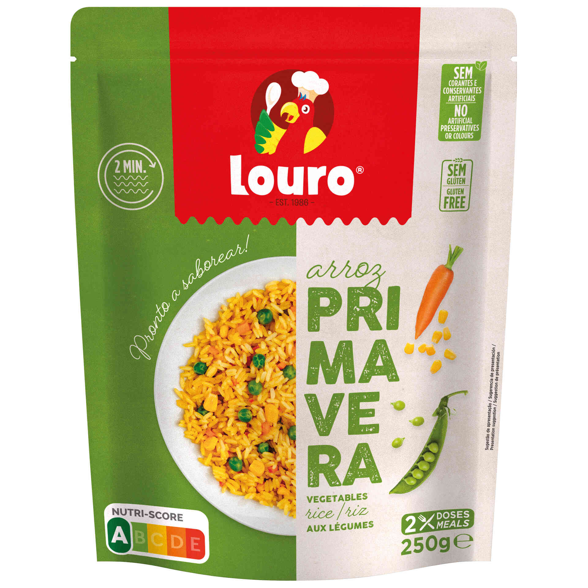Arroz Primavera Pronto a Comer Louro | Continente Online