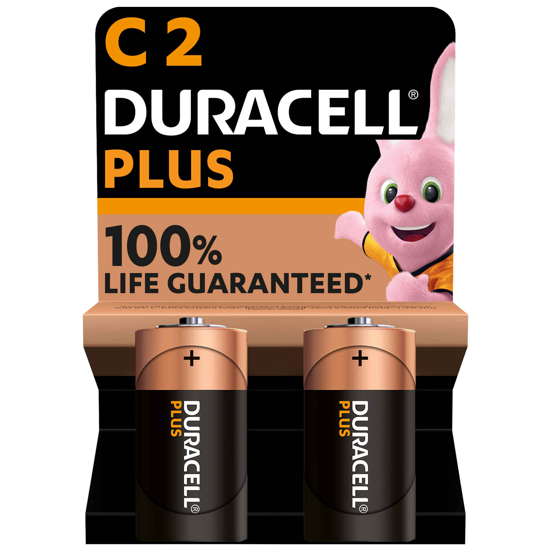 Pilhas C Plus Duracell | Continente Online