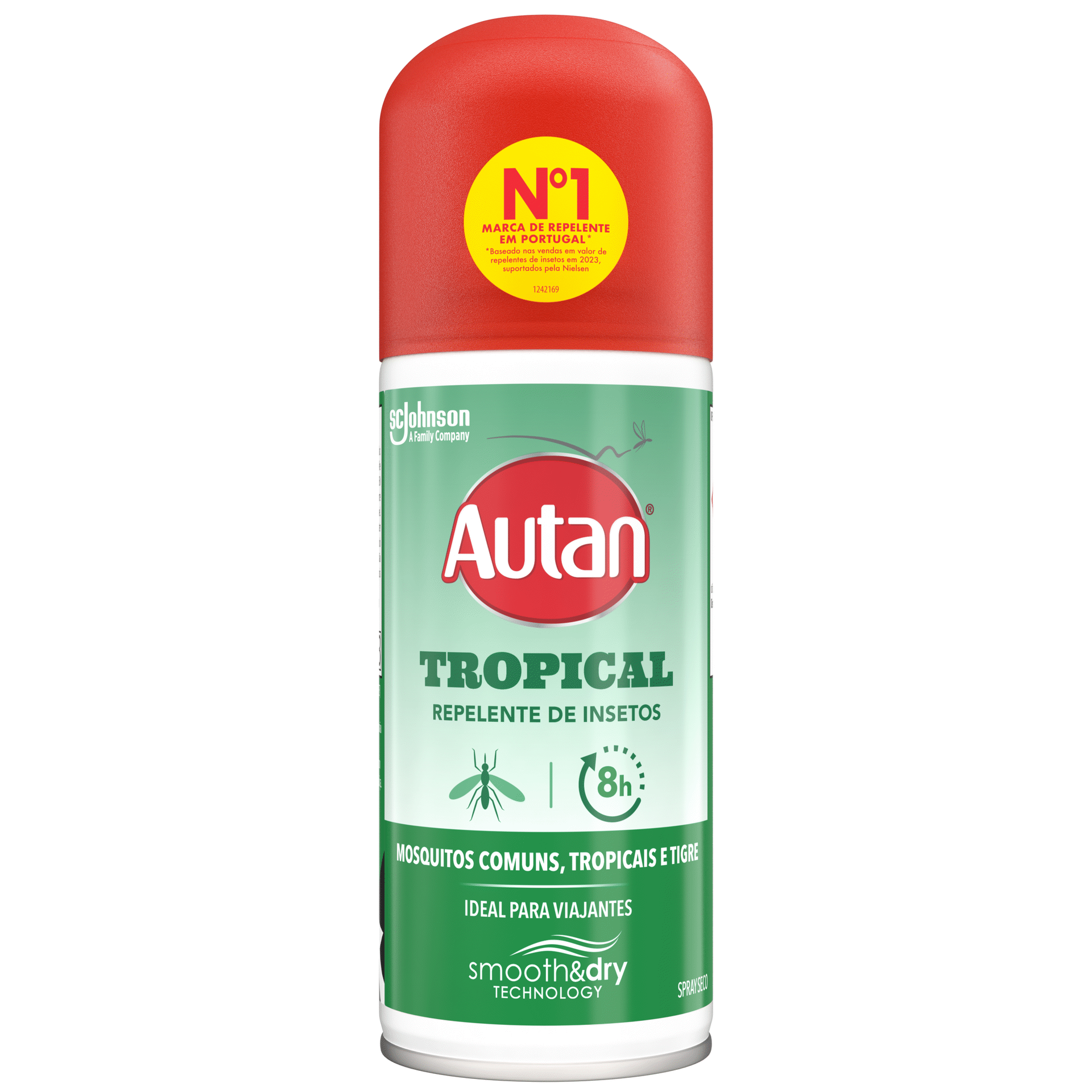 Inseticida Spray Seco Tropical Autan - emb. 100 ml | Continente Online