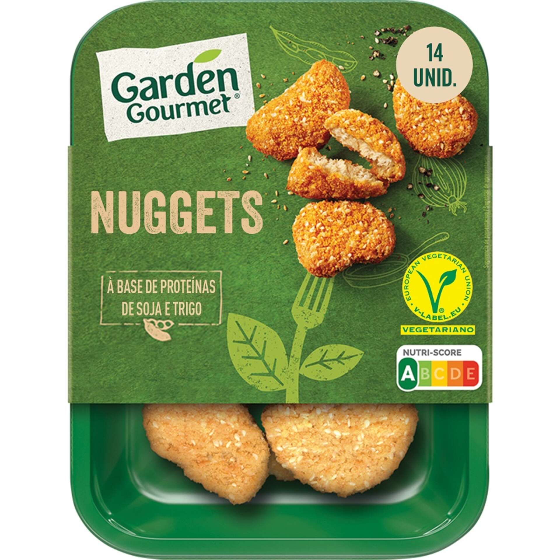 Nuggets Proteína Vegetal Garden Gourmet - emb. 200 gr (14 un ...