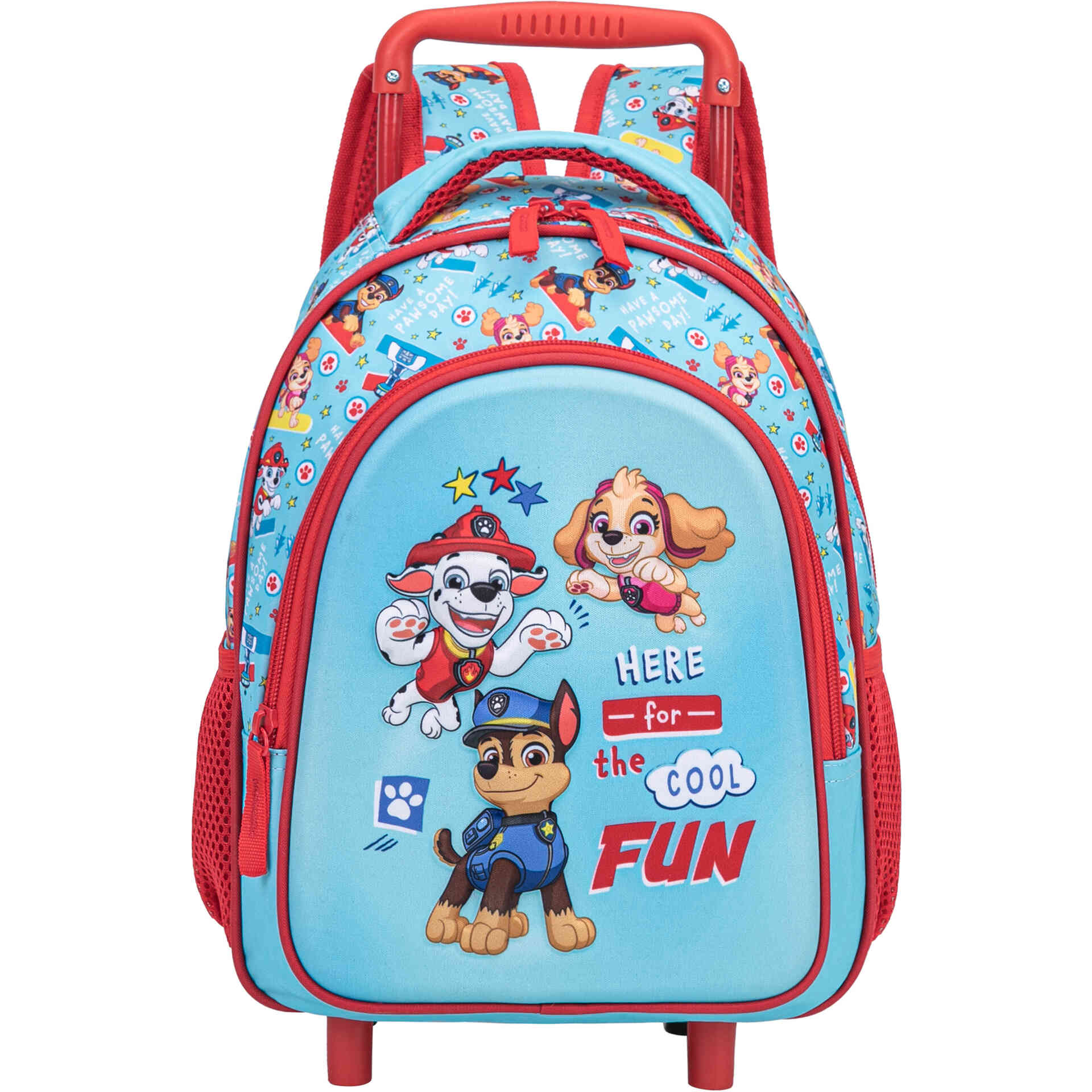 Trolley Pequeno Azul Pawsome Day Patrulha Pata - 1 un | Continente Online