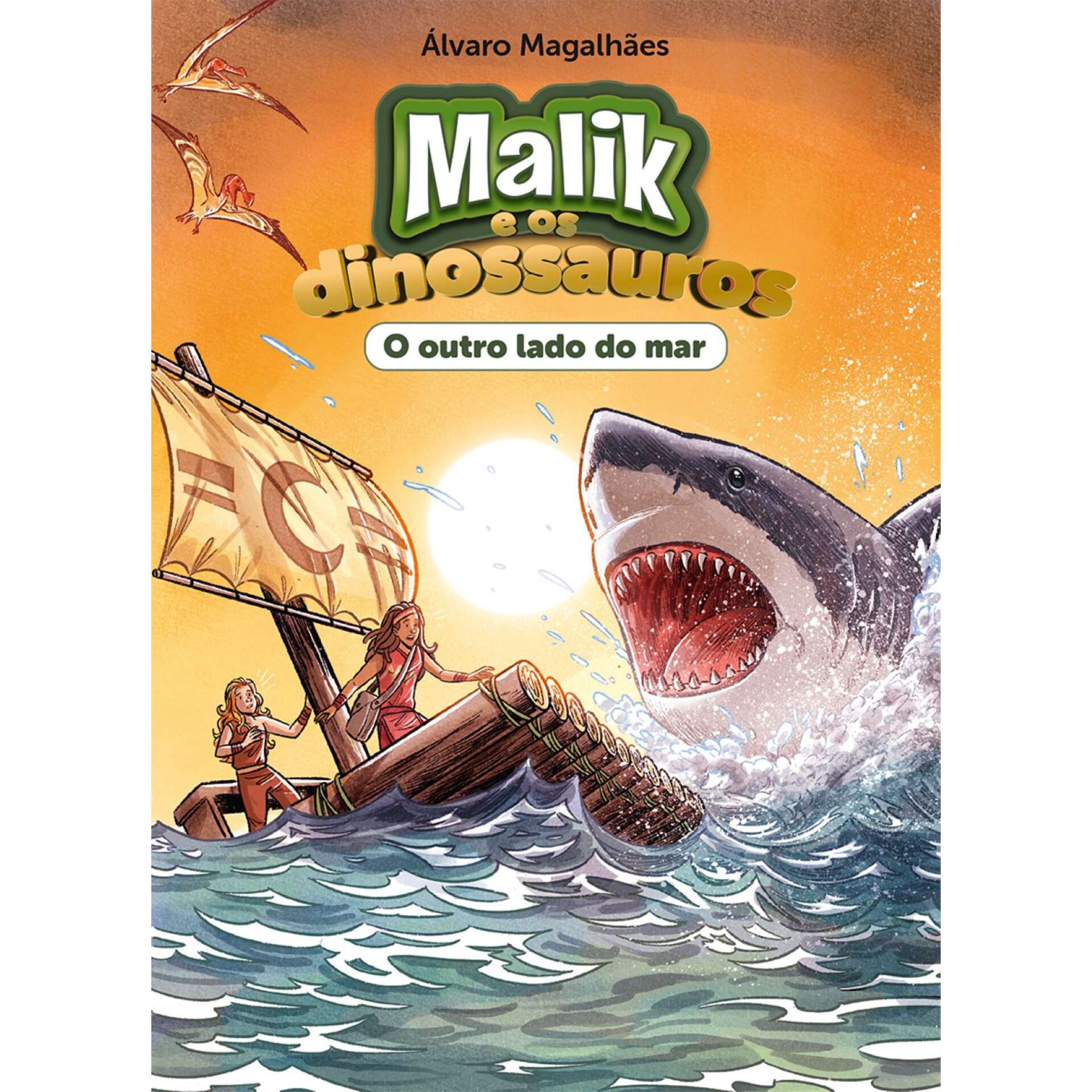 Malik e os dinossauros - O outro lado do mar Álvaro Magalhães | Continente Online