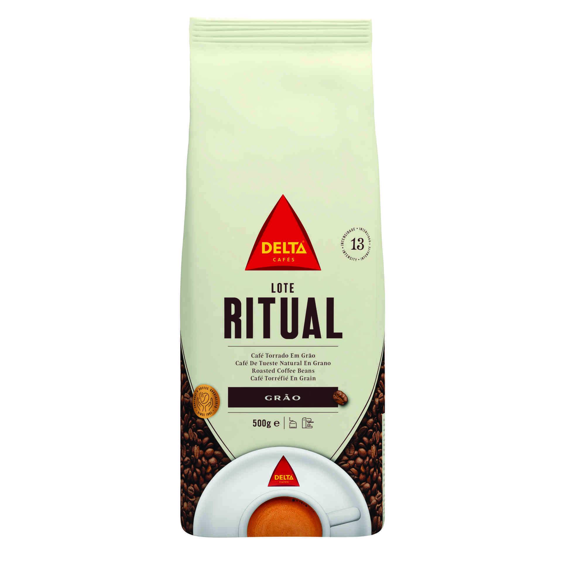 Café em Grão Torrado Ritual Int 13 Delta - emb. 500 gr | Continente Online