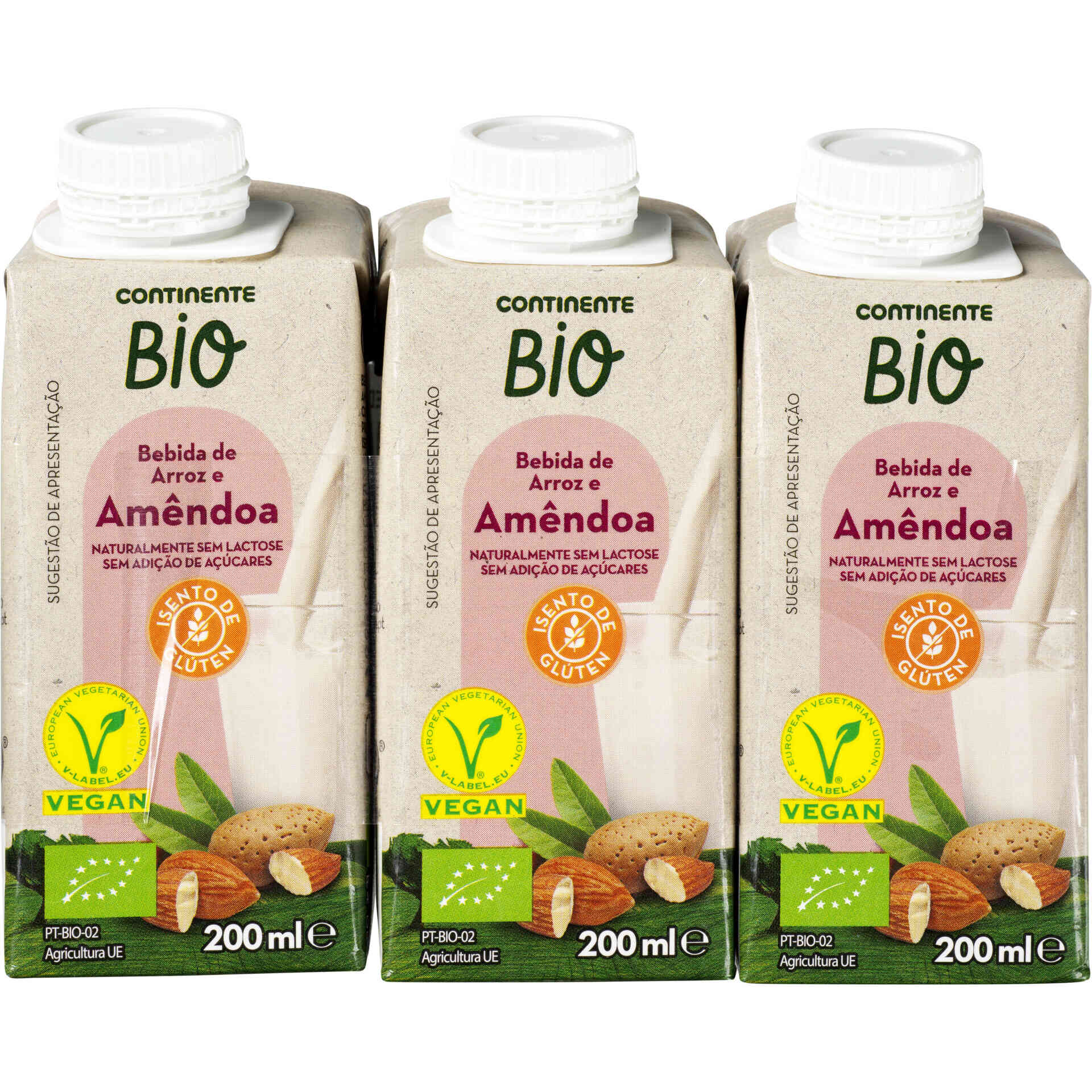 Bebida Vegetal de Amêndoa Continente Bio | Continente Online