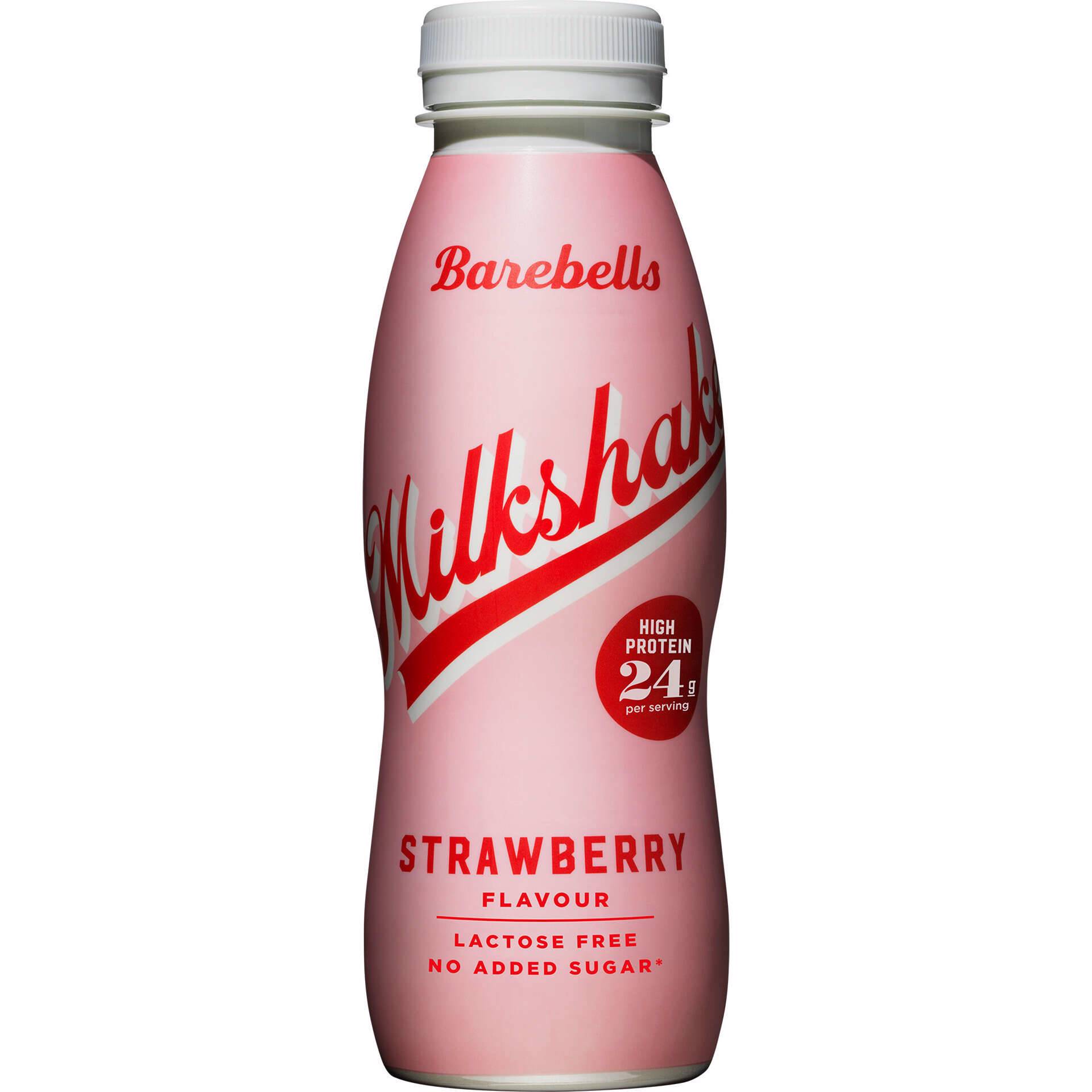 Milkshake Proteína Morango sem Lactose Barebells - emb. 33 cl ...