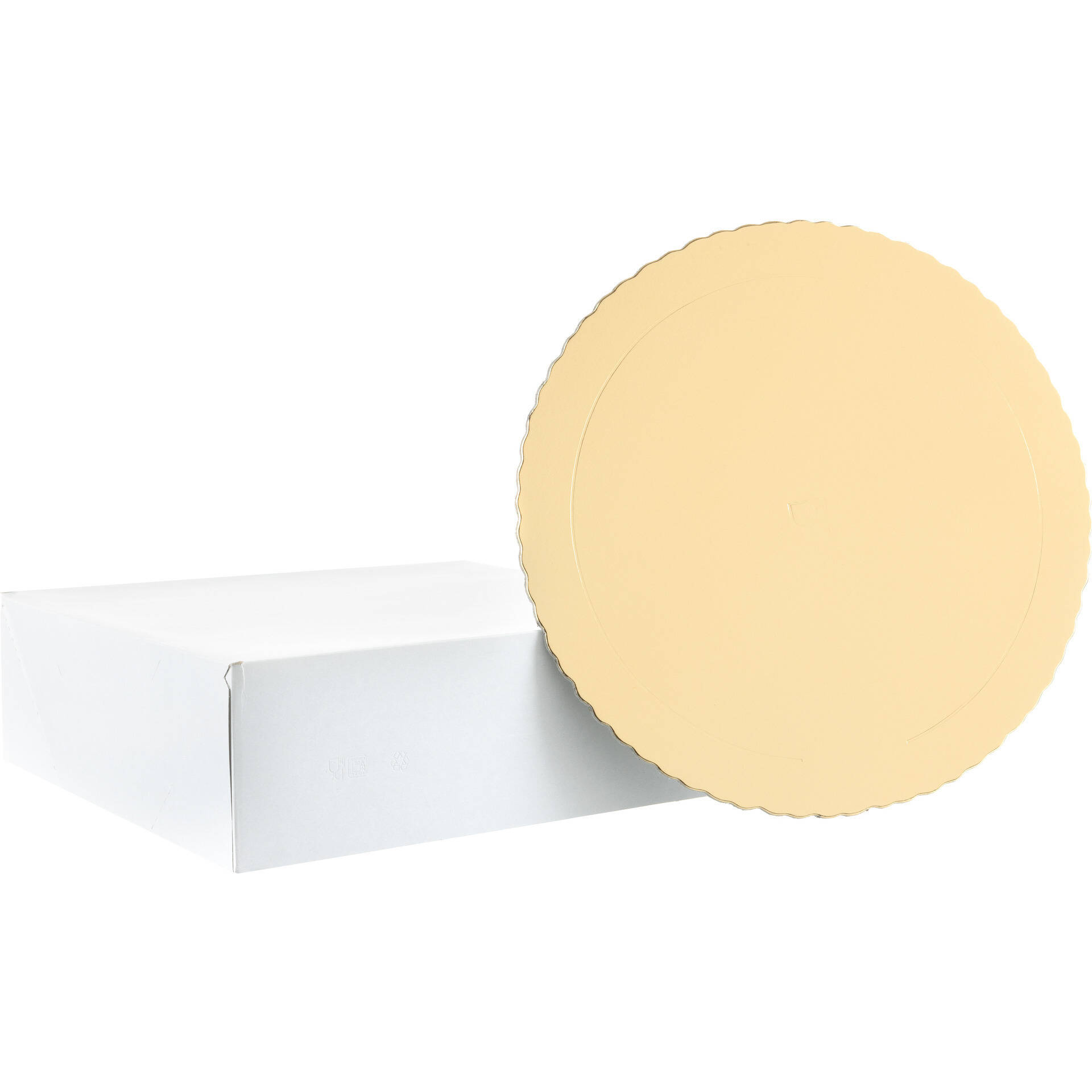 Conjunto Base 32cm Dourada e Caixa Cartolina Kasa | Continente Online
