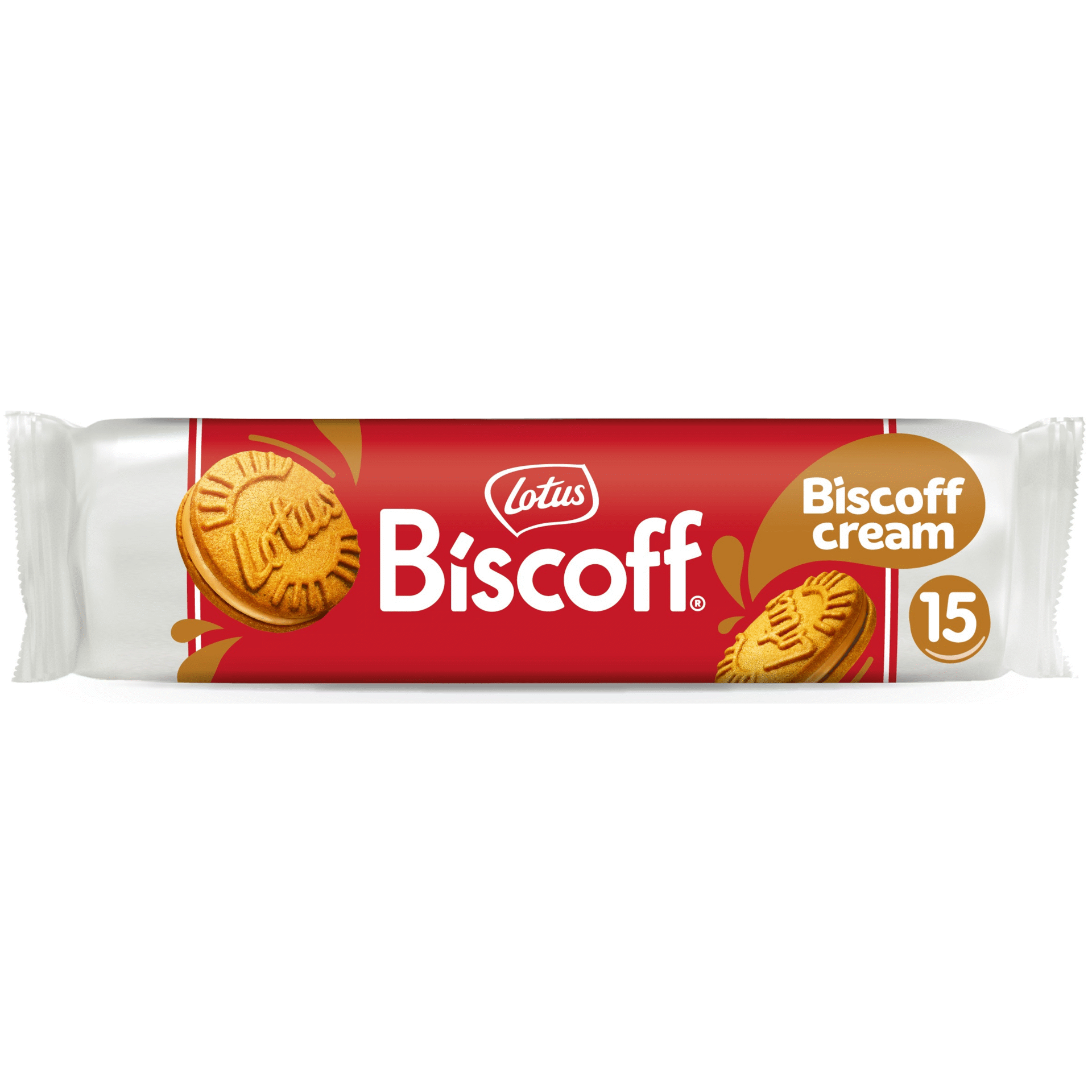 Bolachas Caramelizadas com recheio Creme Biscoff Lotus - emb. 150 gr ...