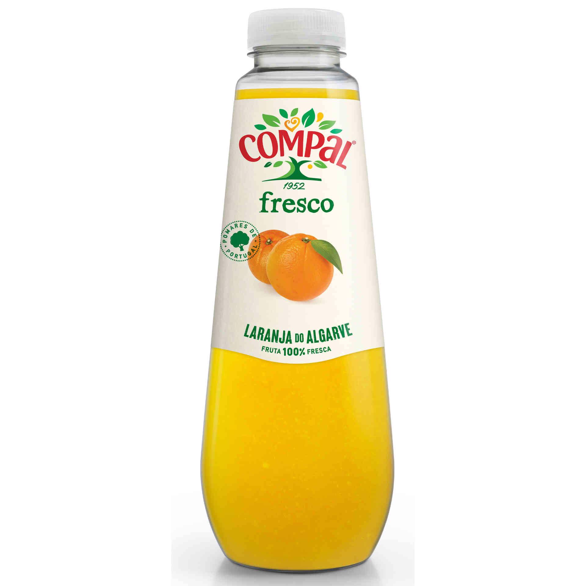 Sumo Laranja do Algarve Compal Fresco - emb. 75 cl | Continente Online