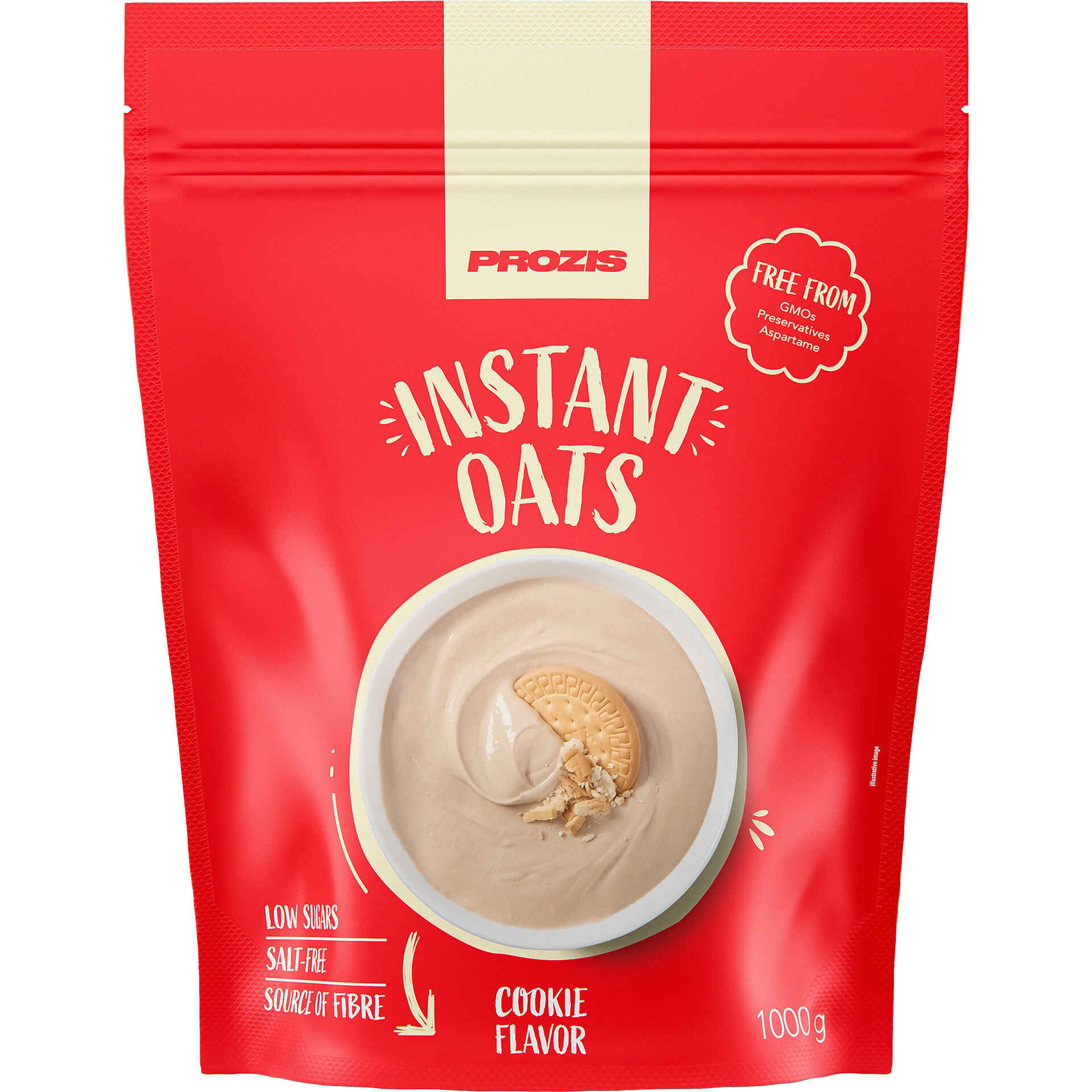 Aveia Instantânea Cookie Prozis - emb. 1 kg | Continente Online