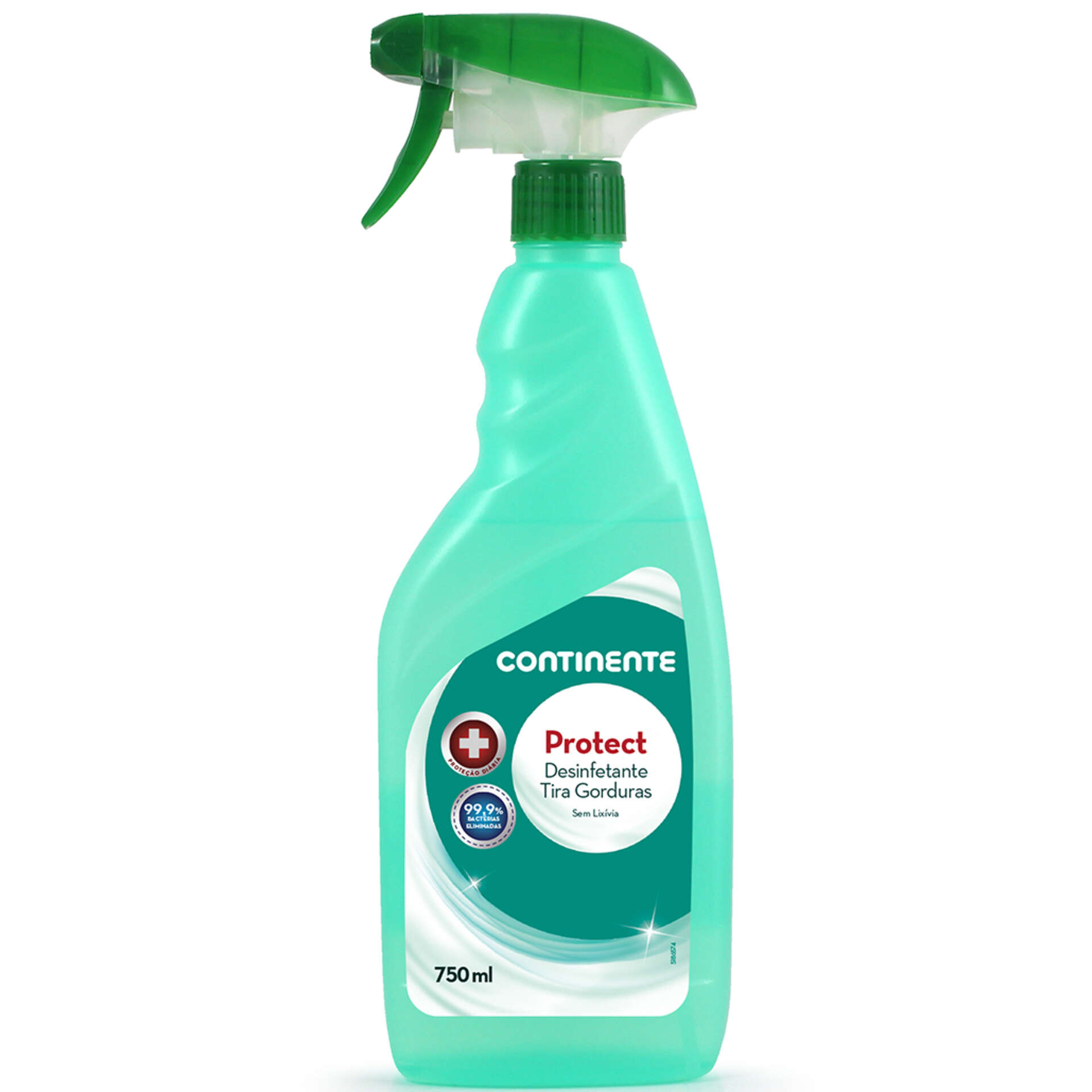 Spray Desinfetante Tira Gorduras Protect Continente - emb. 750 ml ...