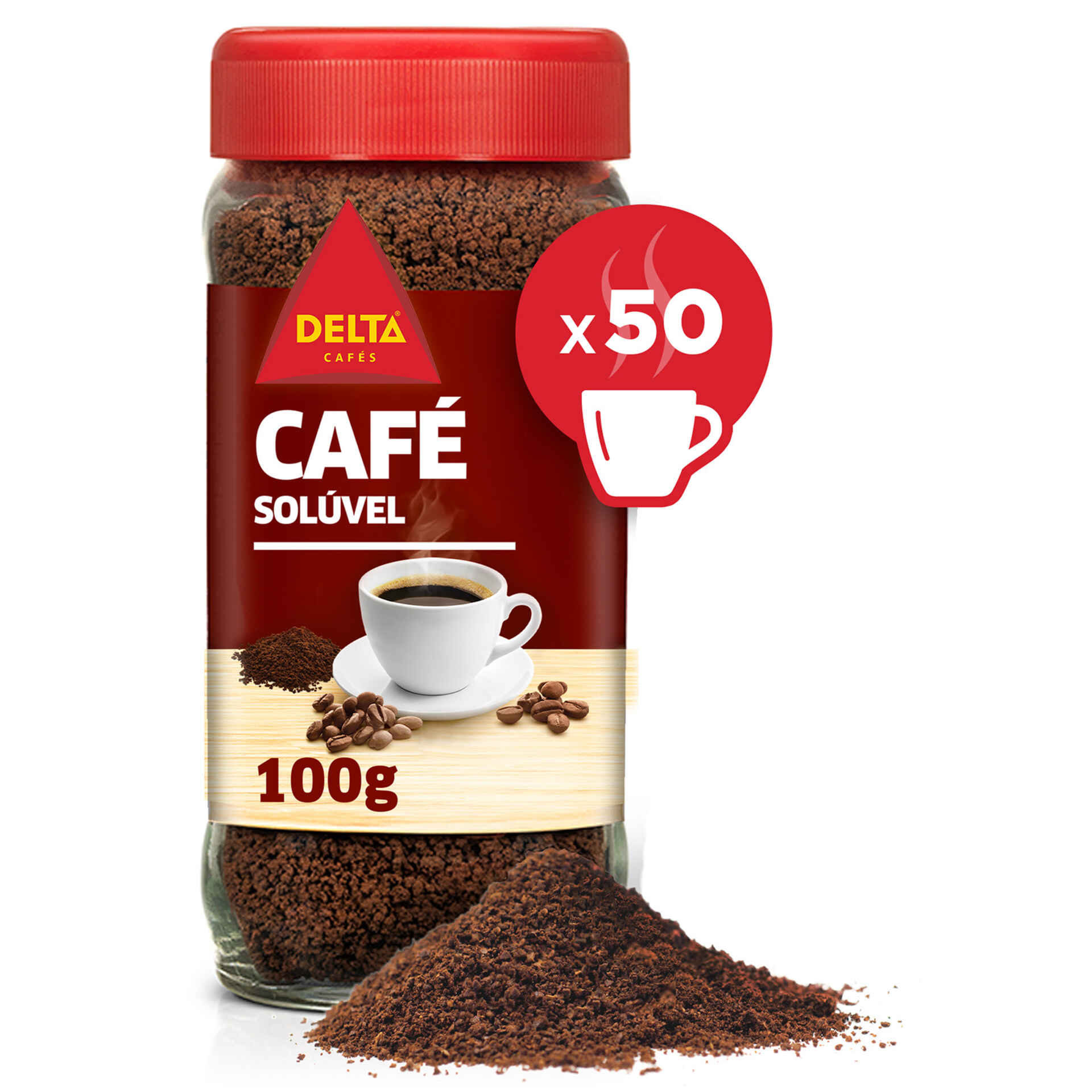 Café Solúvel - emb. 100 gr - Delta | Continente Online