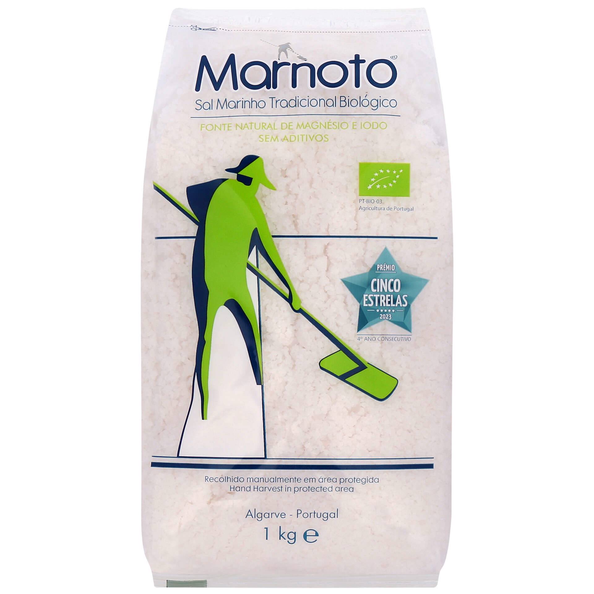 Sal Marinho Tradicional Marnoto - emb. 1 kg | Continente Online