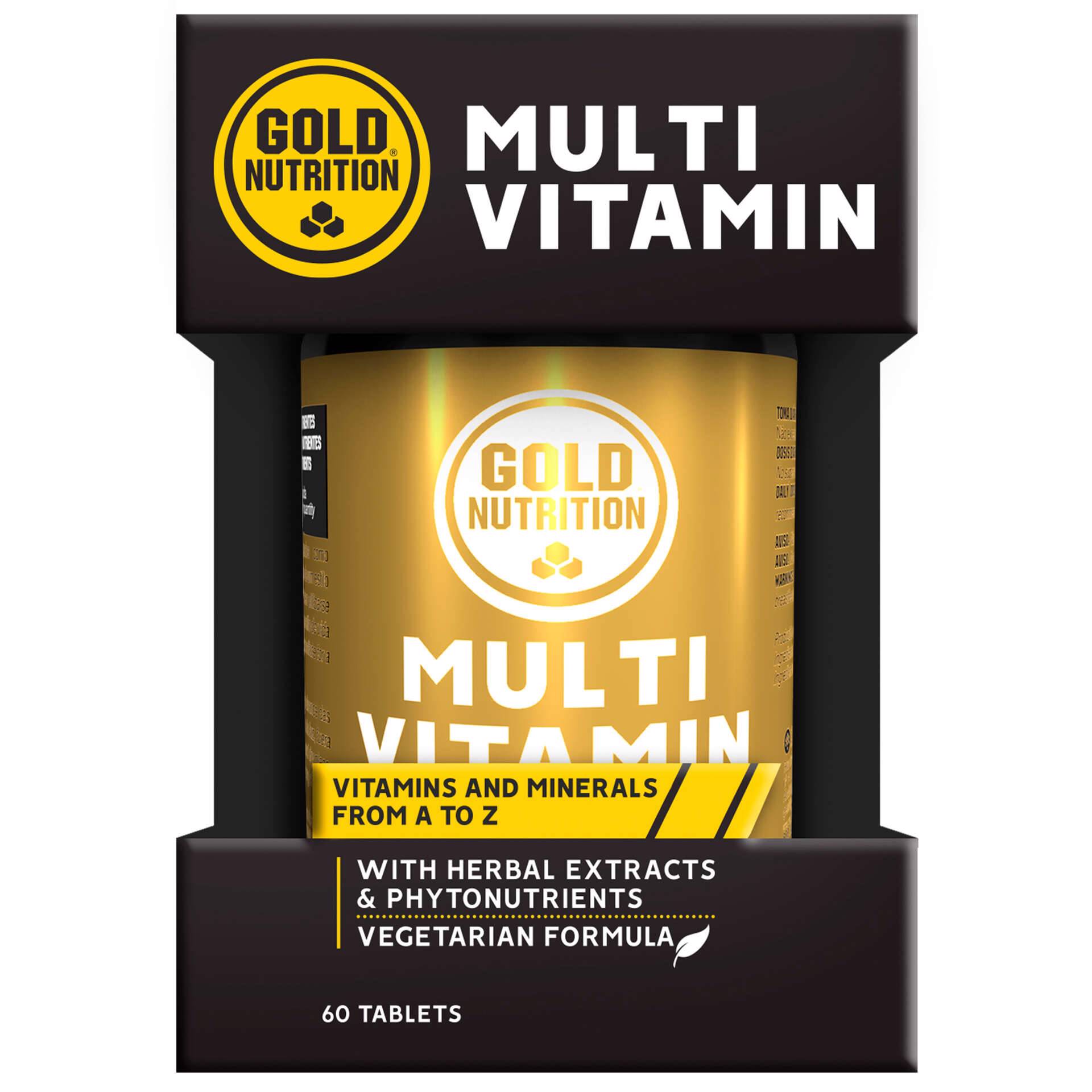 Suplemento Multivitaminas Gold Nutrition | Continente Online