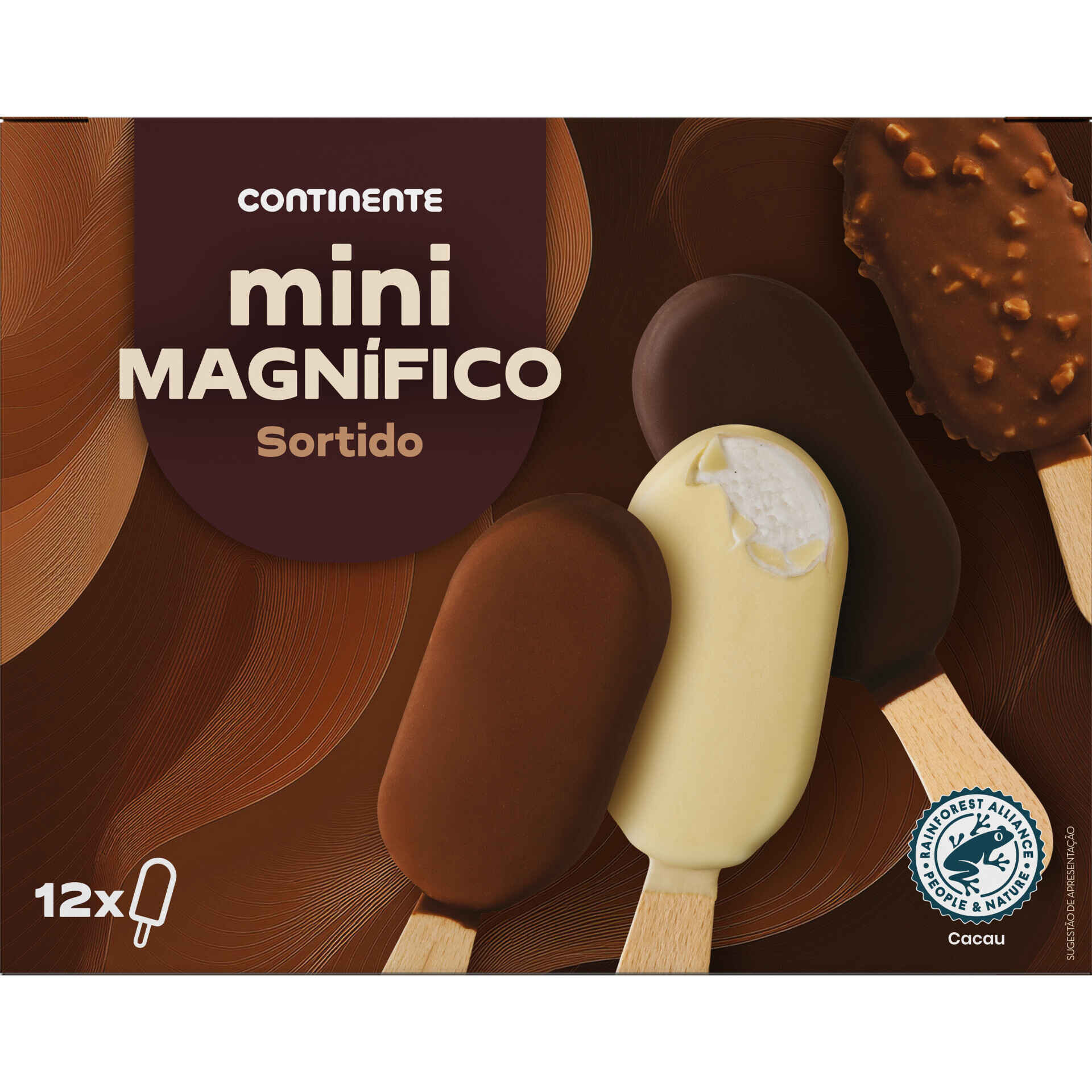 Gelado Mini Magníficos Sortido de Clássicos Continente - emb. 600 ml ...