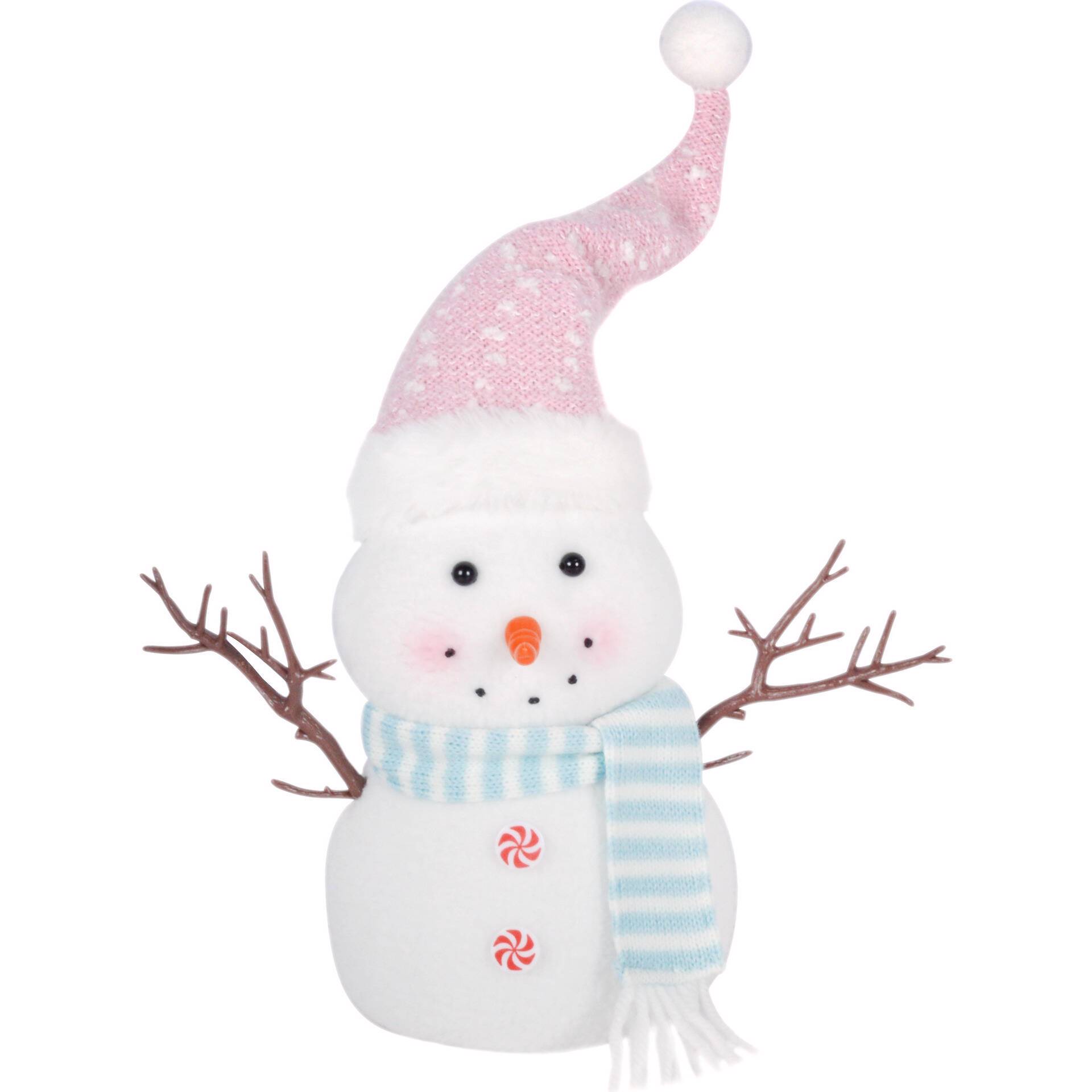 Boneco de Neve Boy 20cm Pastel Marshmallow - 1 un | Continente Online