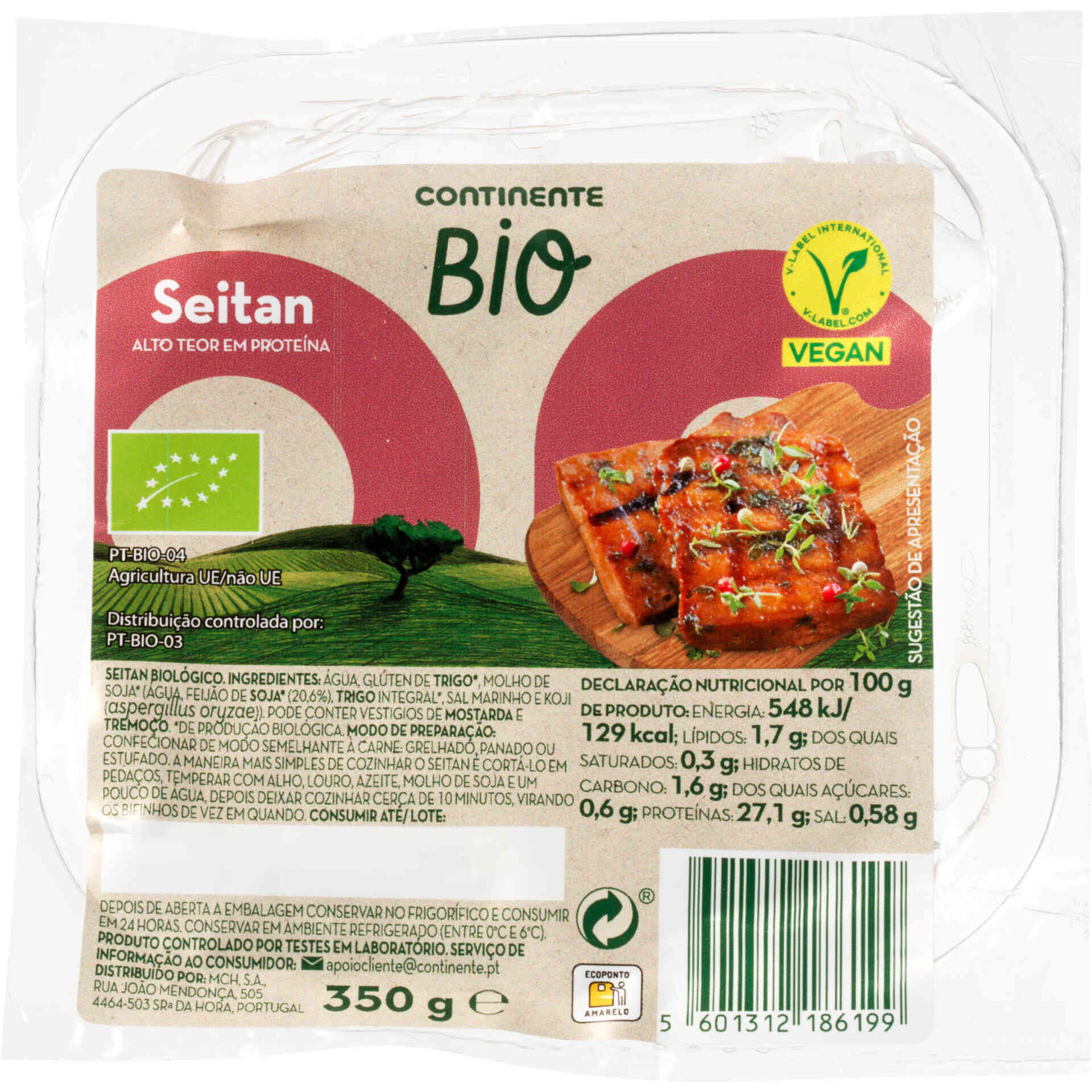 Seitan Biológico Continente Bio | Continente Online