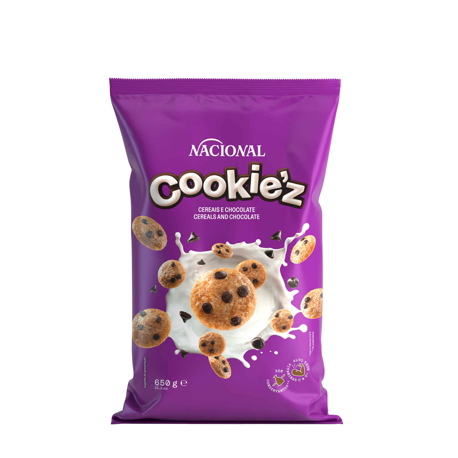 Cereais Cookie'z Nacional | Continente Online