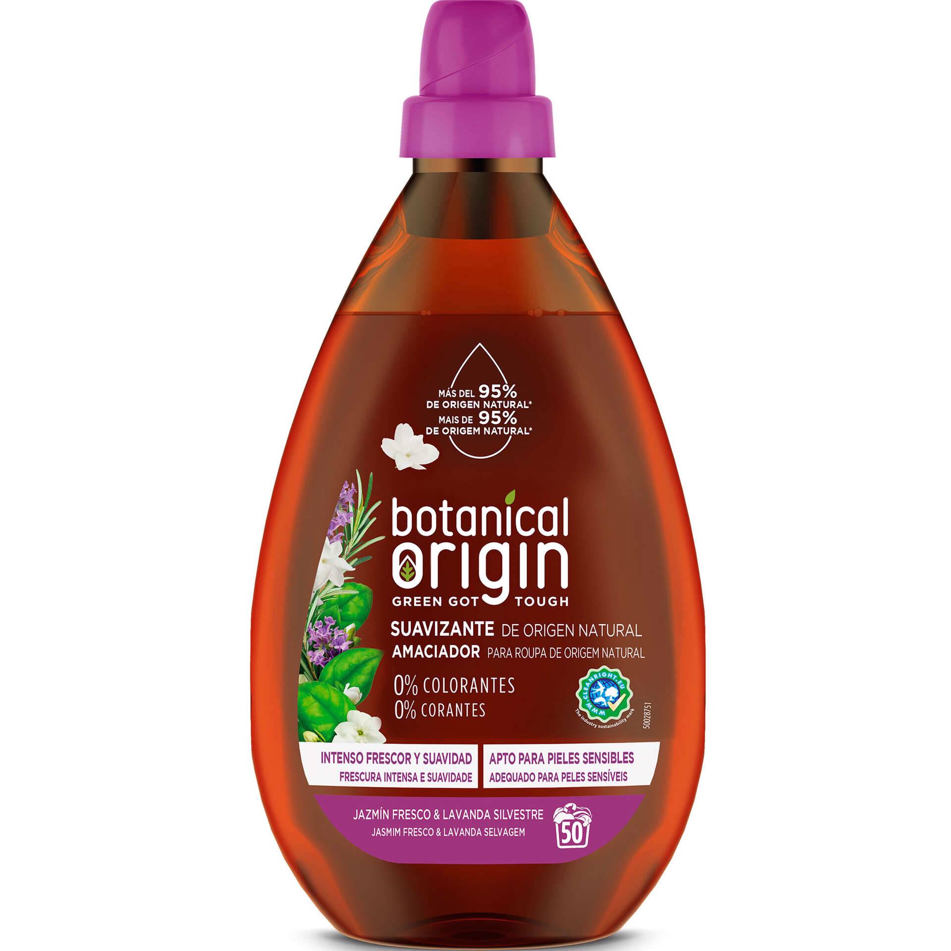 Amaciador Roupa Lavanda Botanical Origin - 50 doses | Continente Online