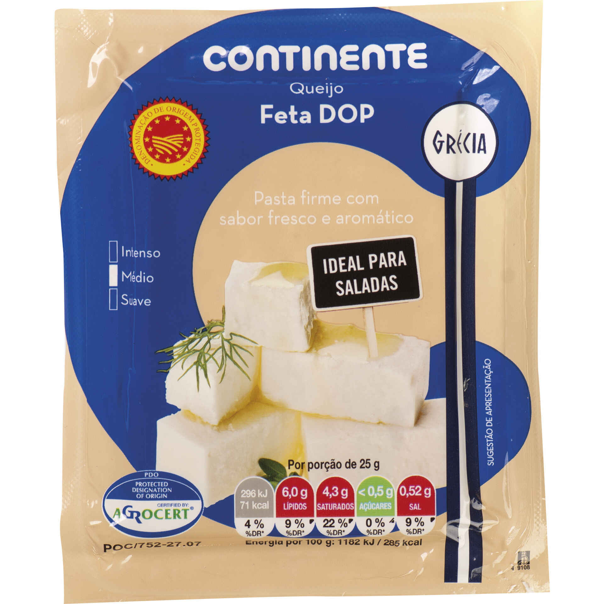 Queijo Feta DOP Continente - emb. 150 gr | Continente Online