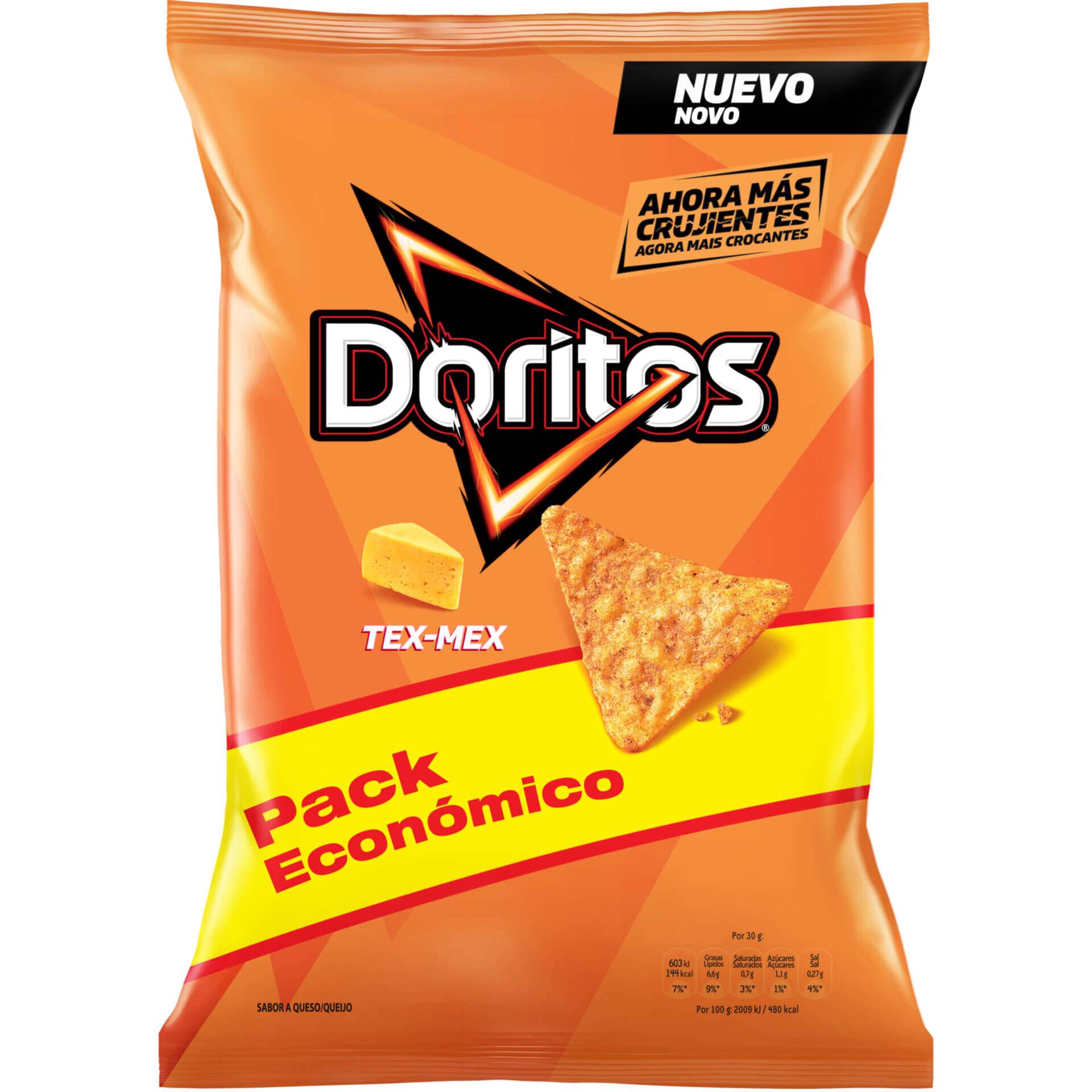 Snacks Milho Tex-Mex Doritos - emb. 225 gr | Continente Online