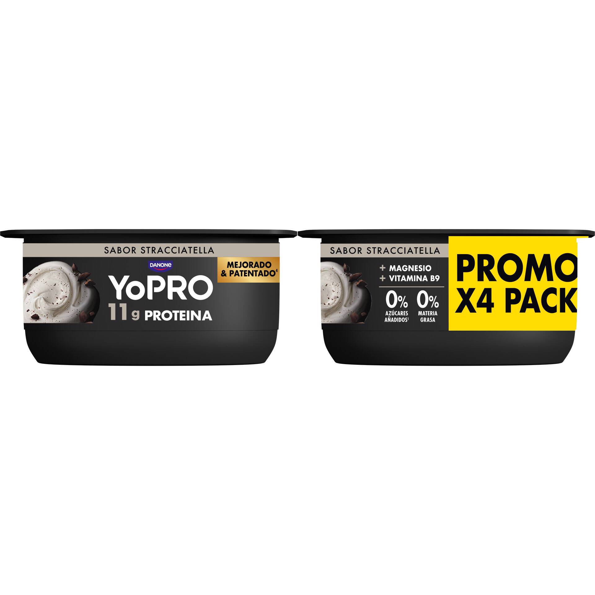 Iogurte Proteína Stracciatella Yopro Danone - emb. 480 gr (4 un ...