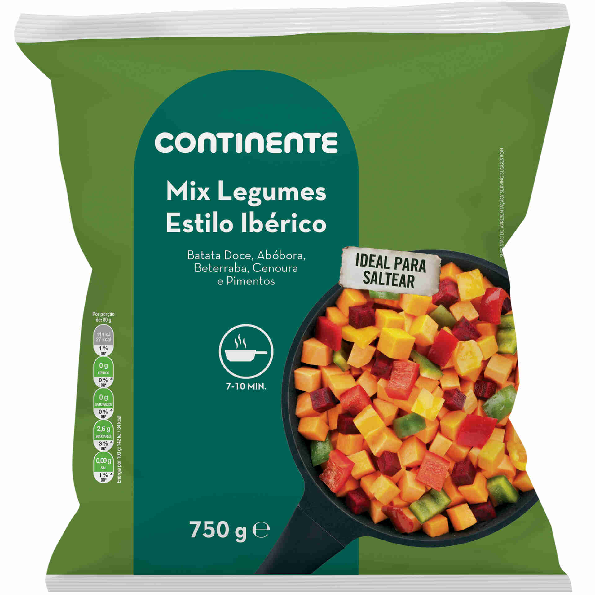 Mistura de Legumes Estilo Ibérico Continente | Continente Online
