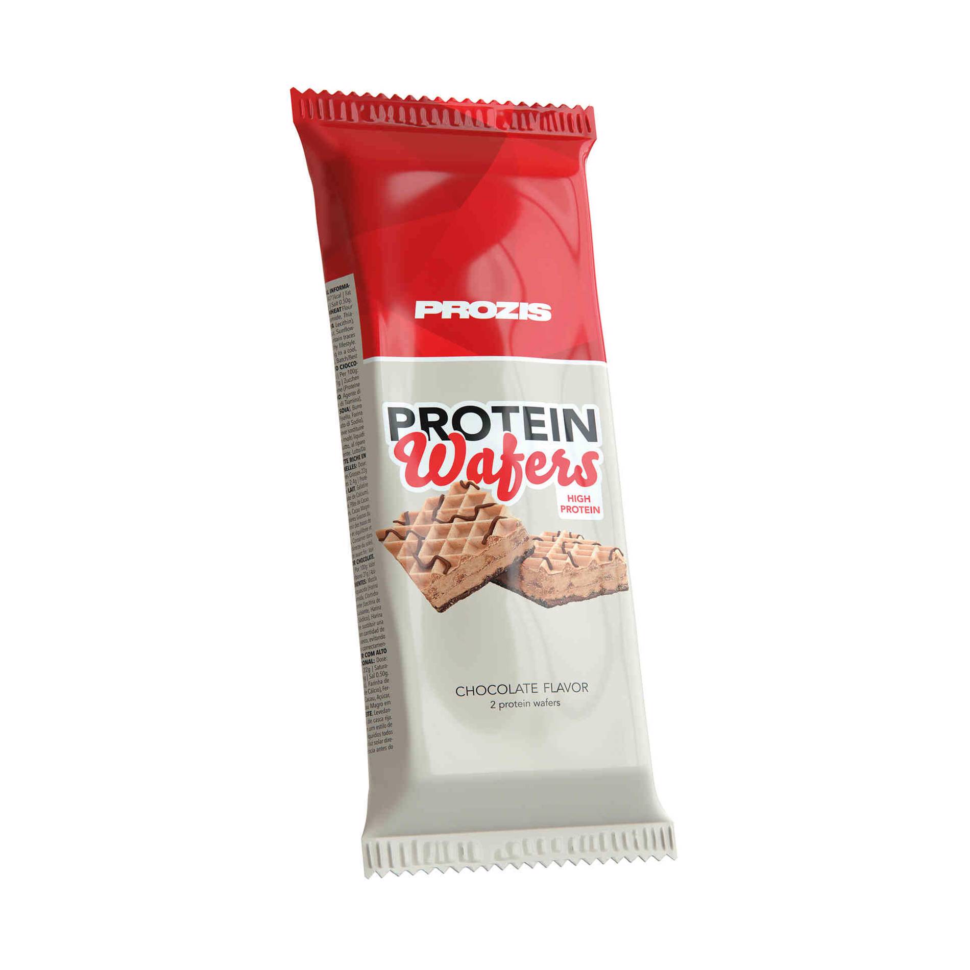 Barra Proteína Wafer Chocolate Prozis | Continente Online
