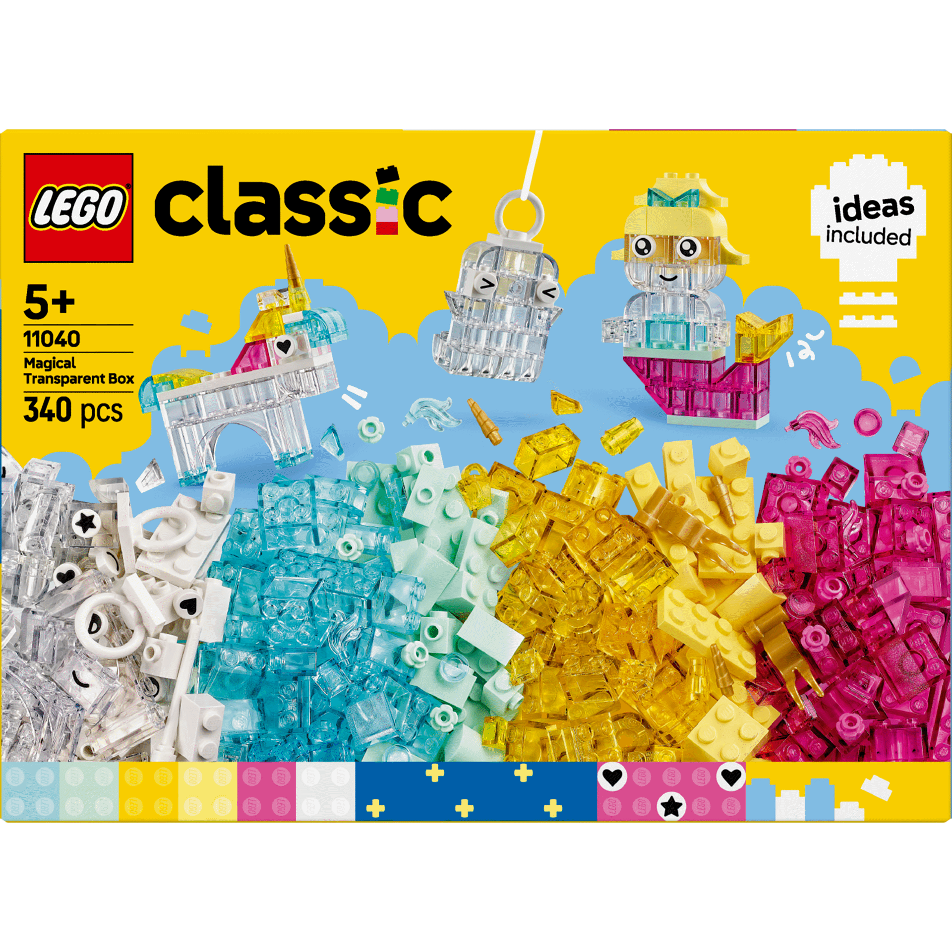 Caixa Transparente Mágica - 11040 LEGO Classic | Continente Online