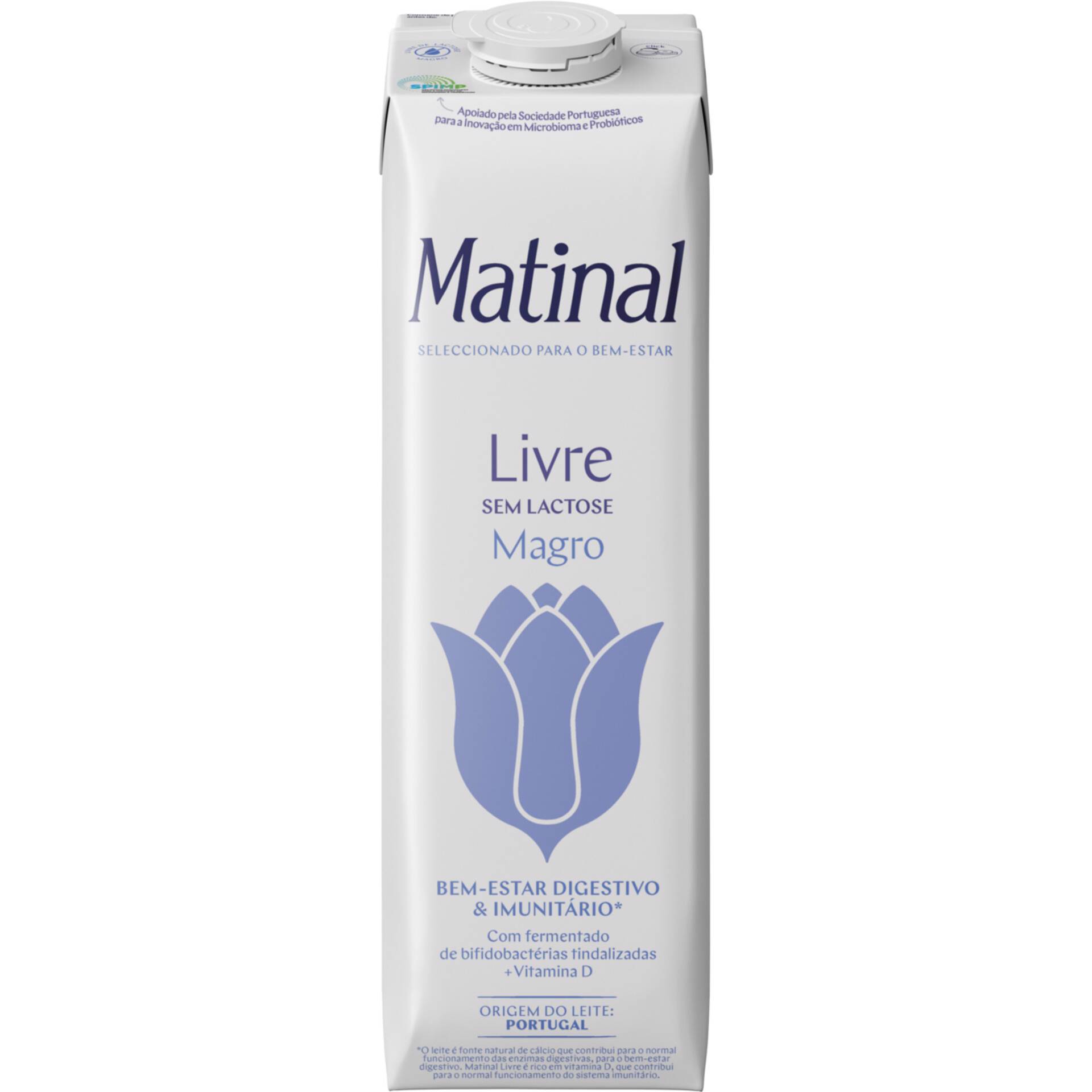 Bebida de Leite UHT Livre Magro Sem Lactose Matinal - emb. 1 lt ...