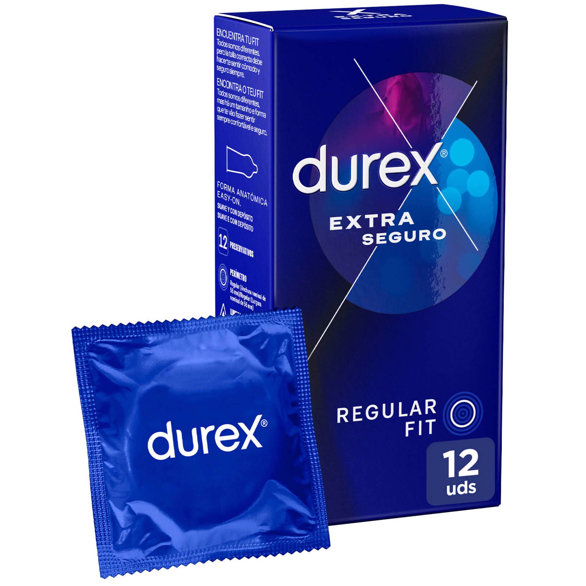 Preservativos Extra Seguro Durex | Continente Online