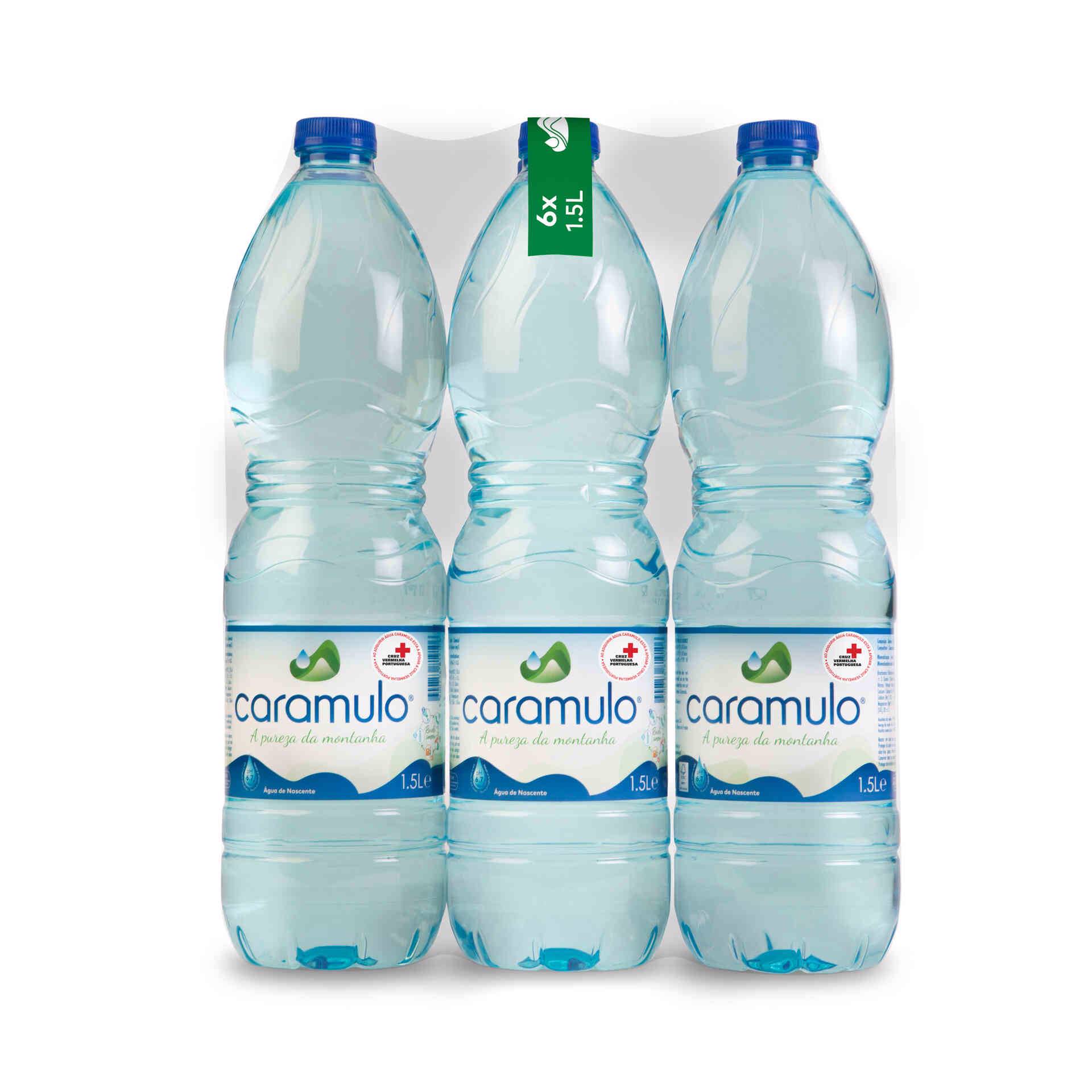 Água sem Gás Caramulo - emb. 6 x 1,5 lt | Continente Online