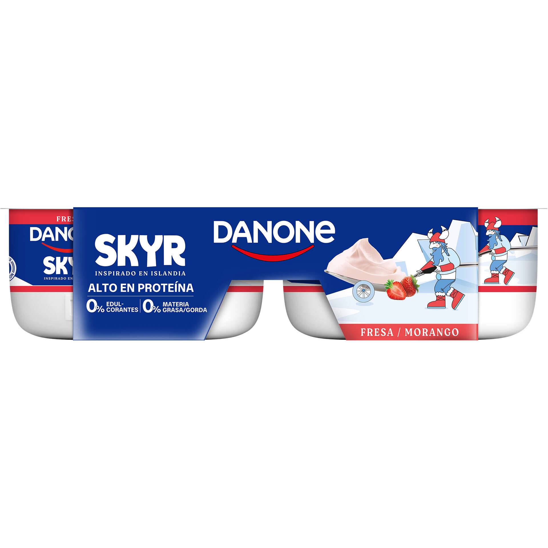 Iogurte Skyr Morango Danone | Continente Online