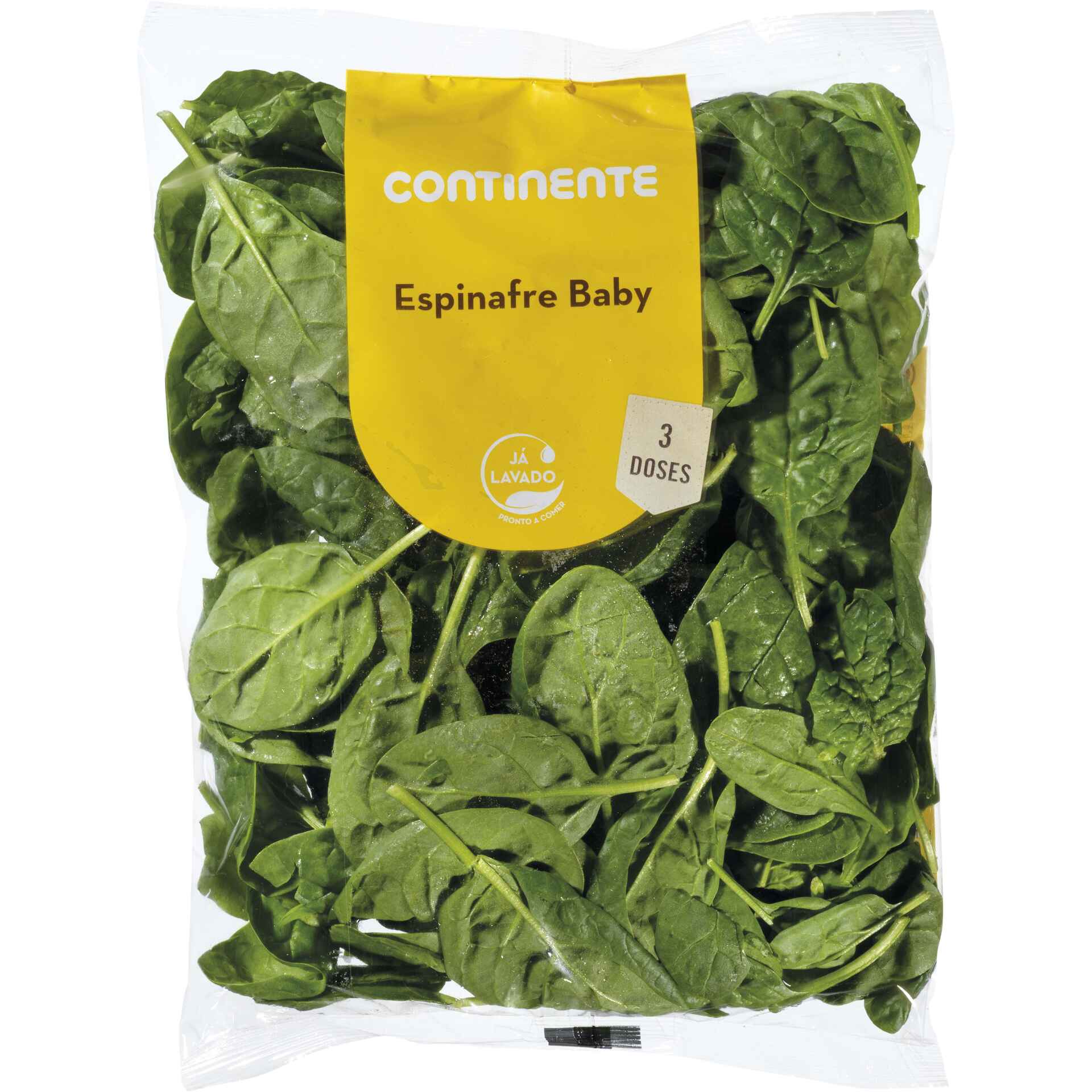 Espinafre Baby Leaf Continente - emb. 170 gr | Continente Online