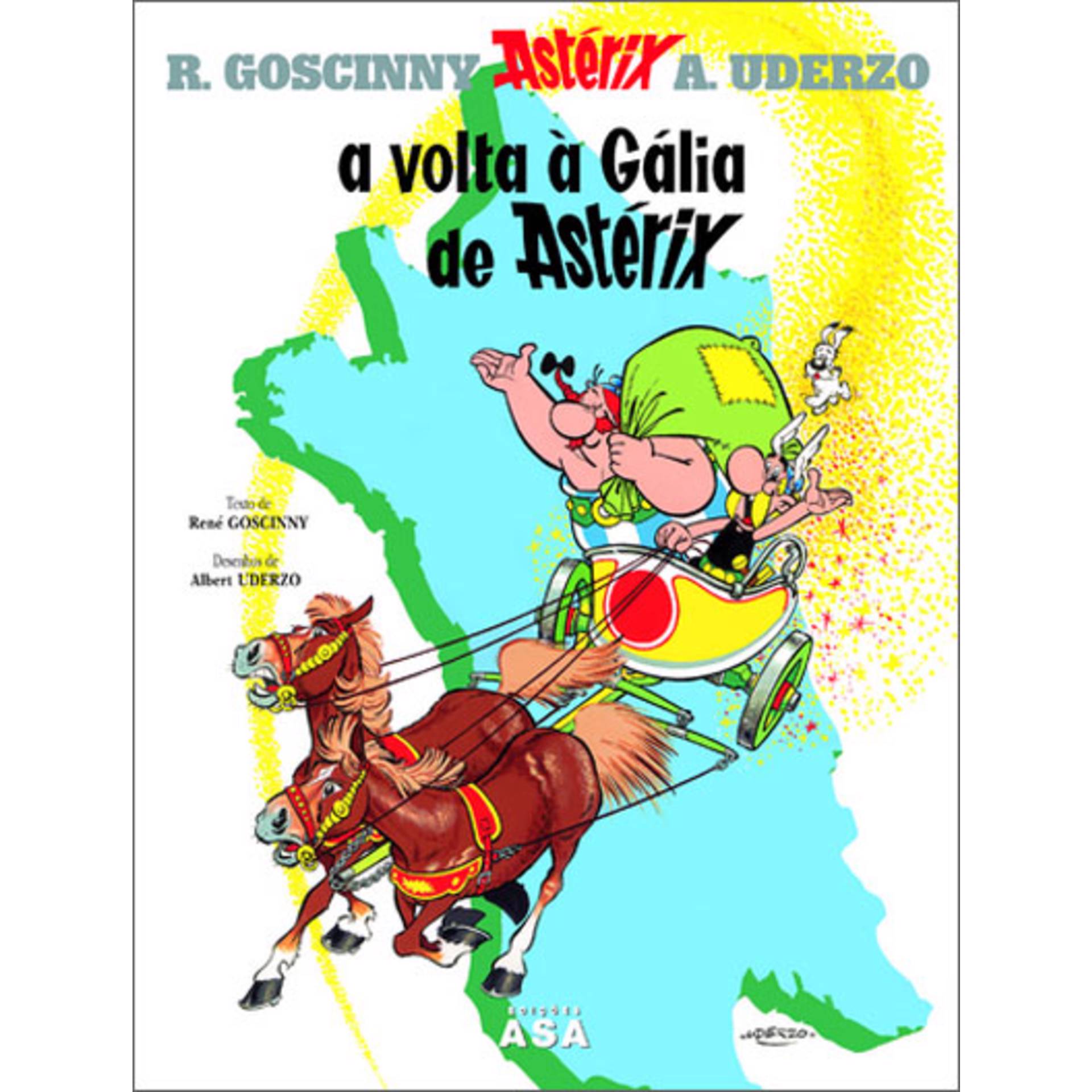 A Volta à Gália de Astérix (volume 5) de René Goscinny e Albert Uderzo ...