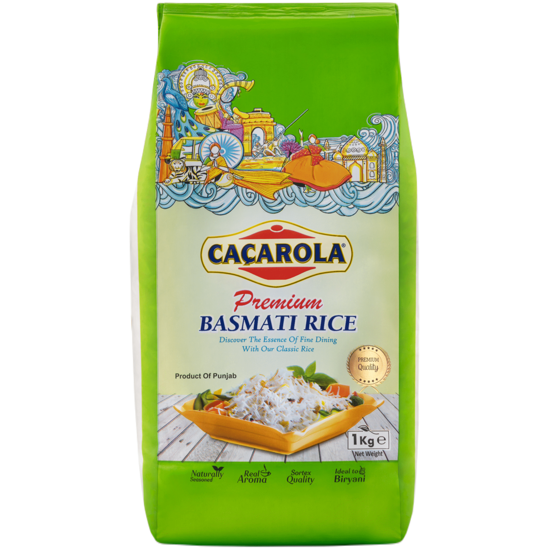 Arroz Basmati Premium Caçarola - emb. 1 kg | Continente Online