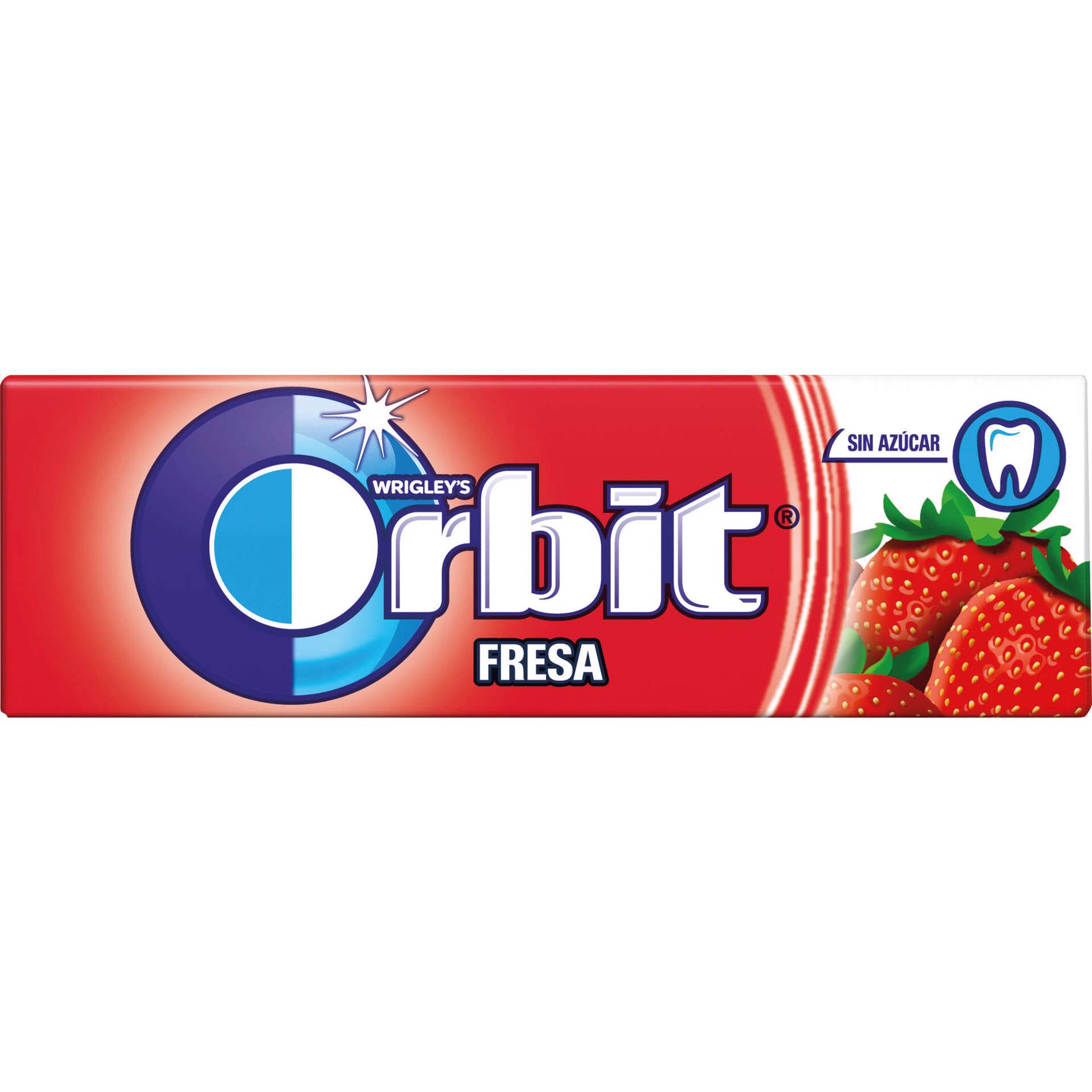 Pastilhas Elásticas de Morango Orbit - emb. 1 un | Continente Online