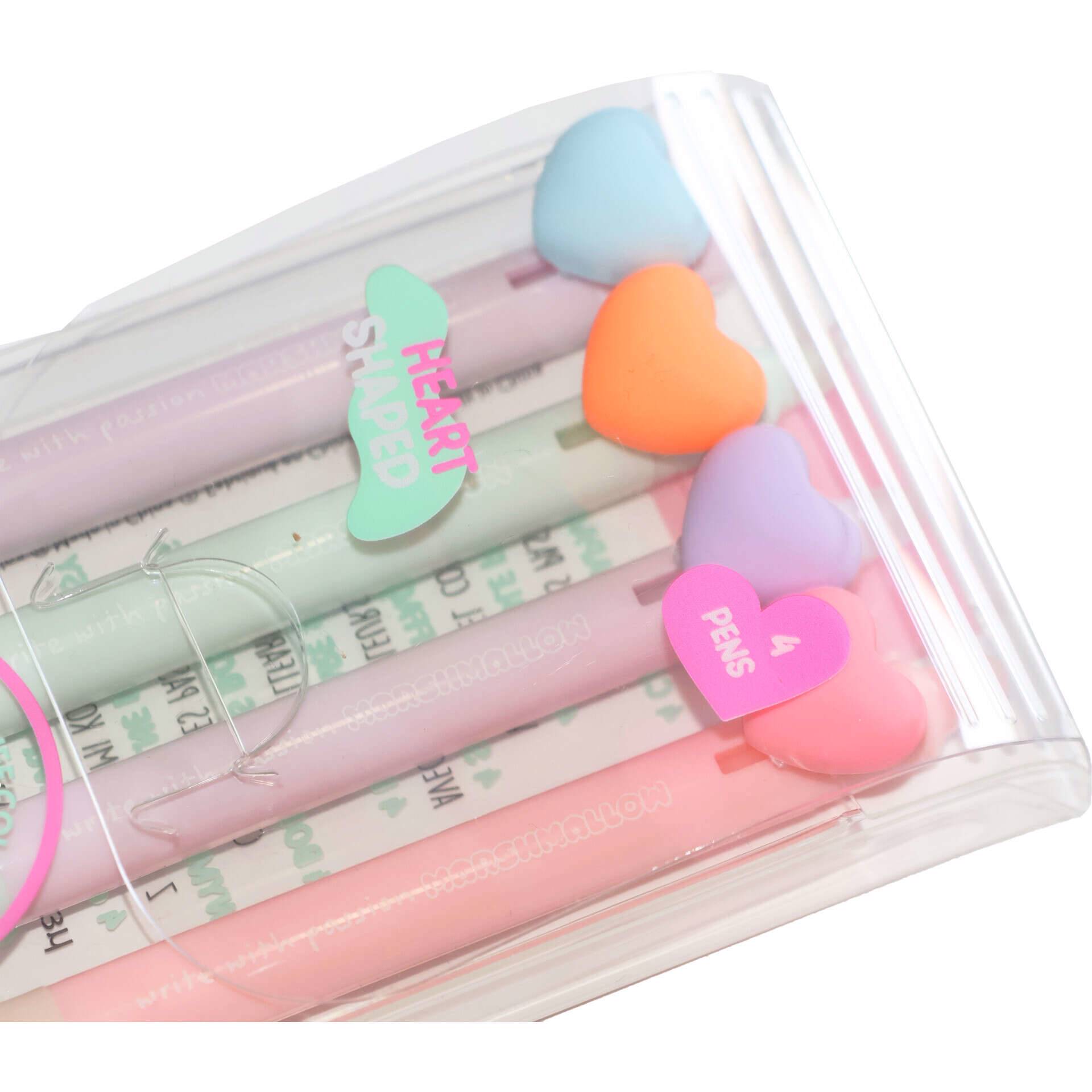 Esferográfica de Tinta Gel Coração Marshmallow | Continente Online