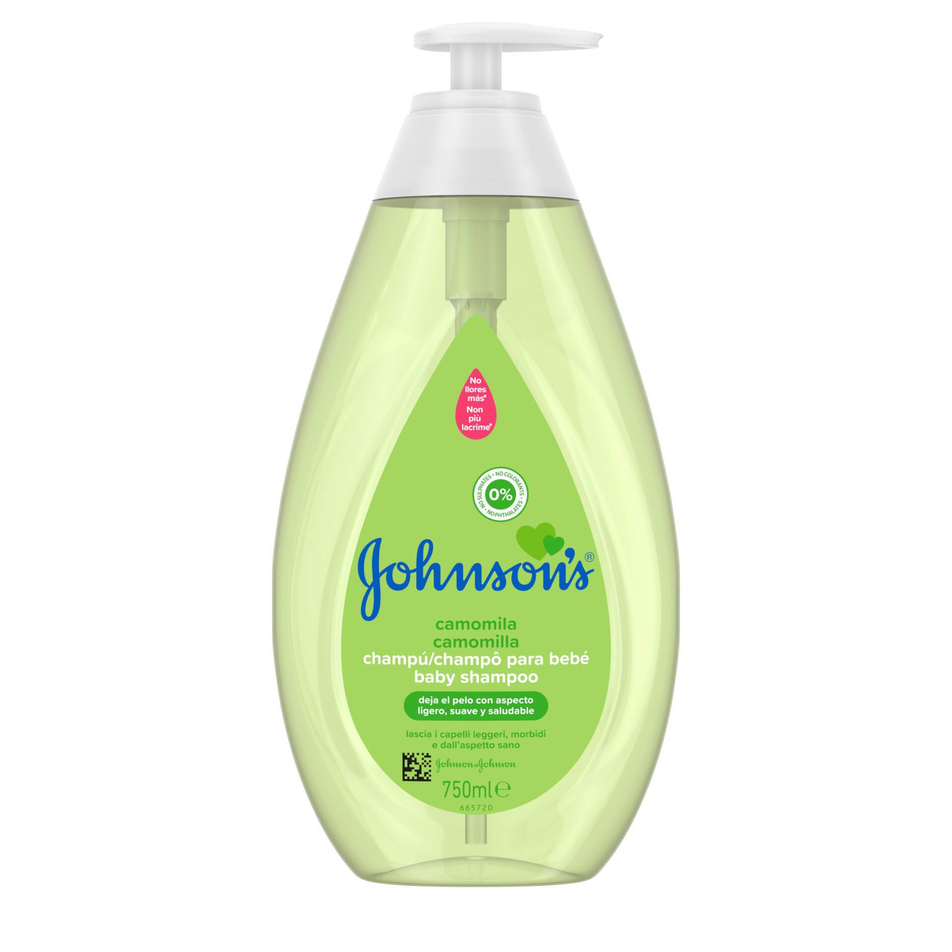 Champô Suave Camomila para Bebé Johnson's Baby | Continente Online
