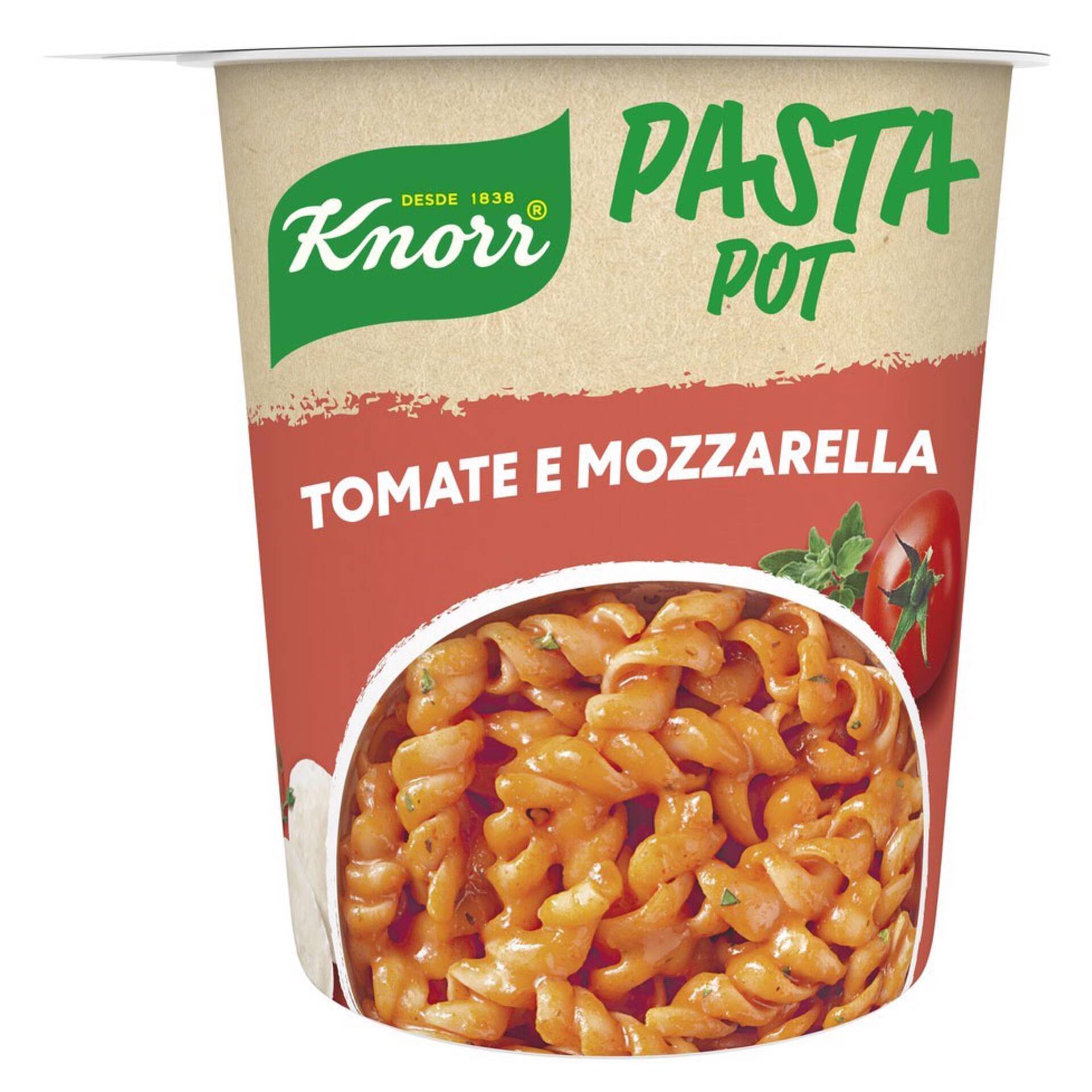Pasta Tomate e Mozzarella Pot Knorr - emb. 72 gr | Continente Online