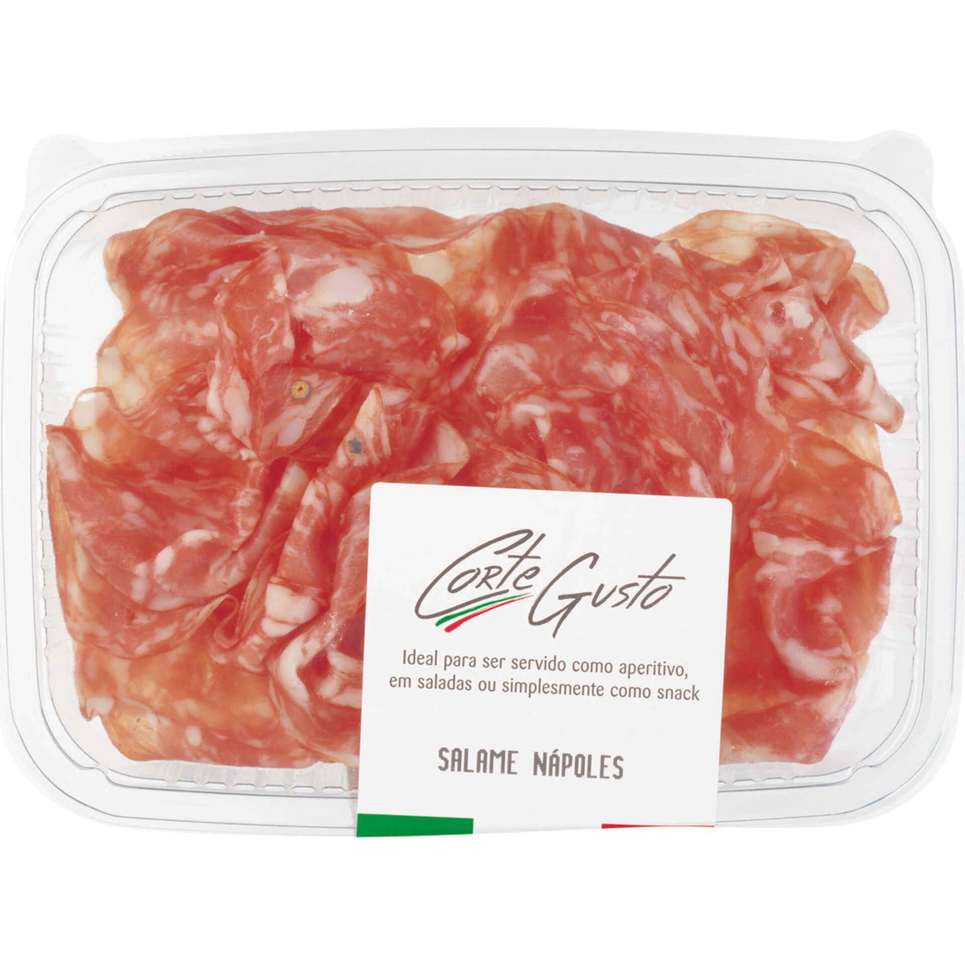 Salame Nápoles Fatiado Corte del Gusto | Continente Online