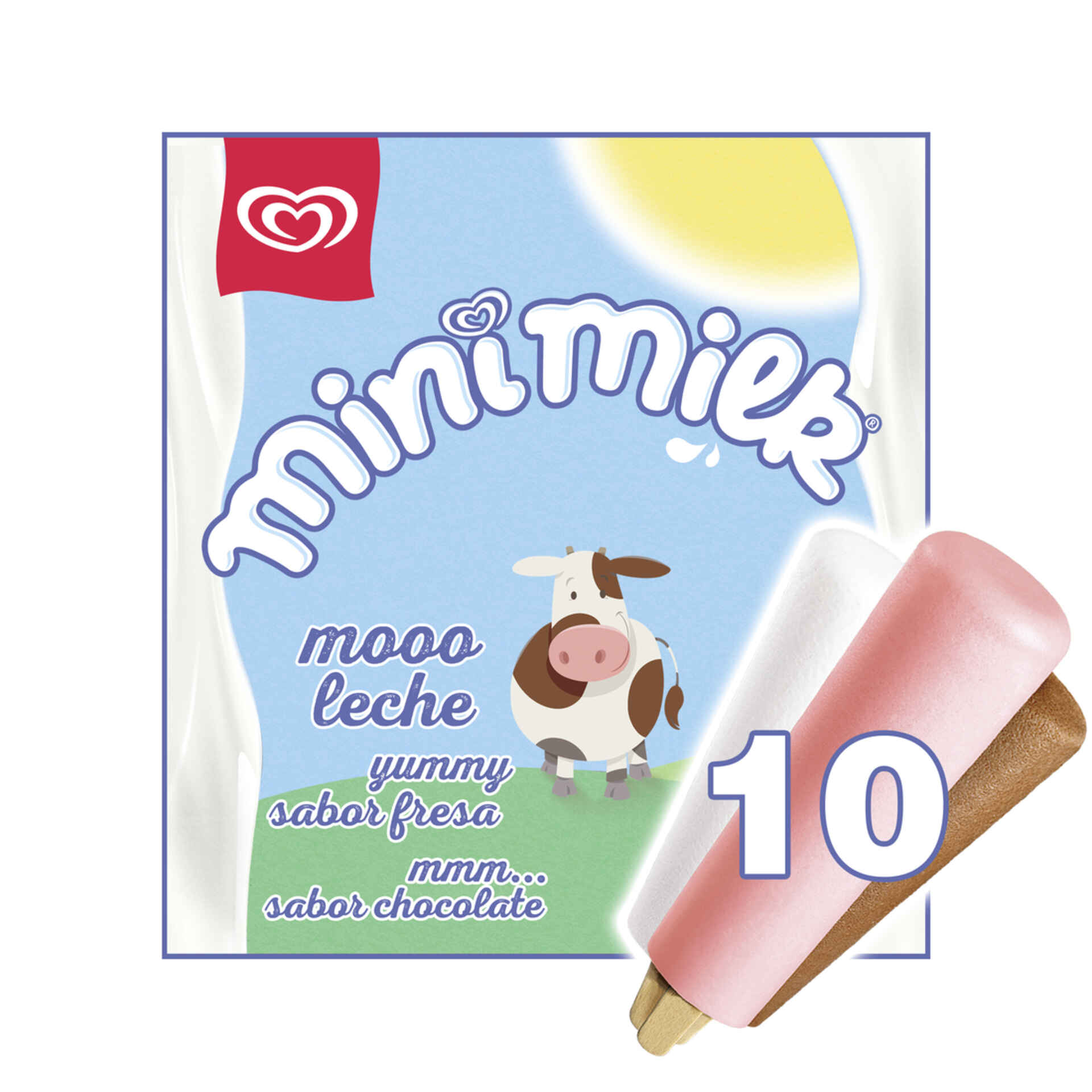 Gelado Mini Milk Olá - emb. 350 ml (10 un) | Continente Online