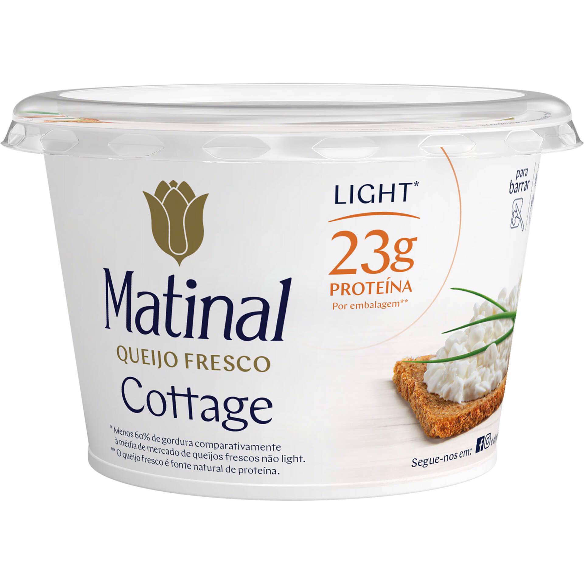 Queijo Fresco Cottage Light emb. 180 gr - Matinal | Continente