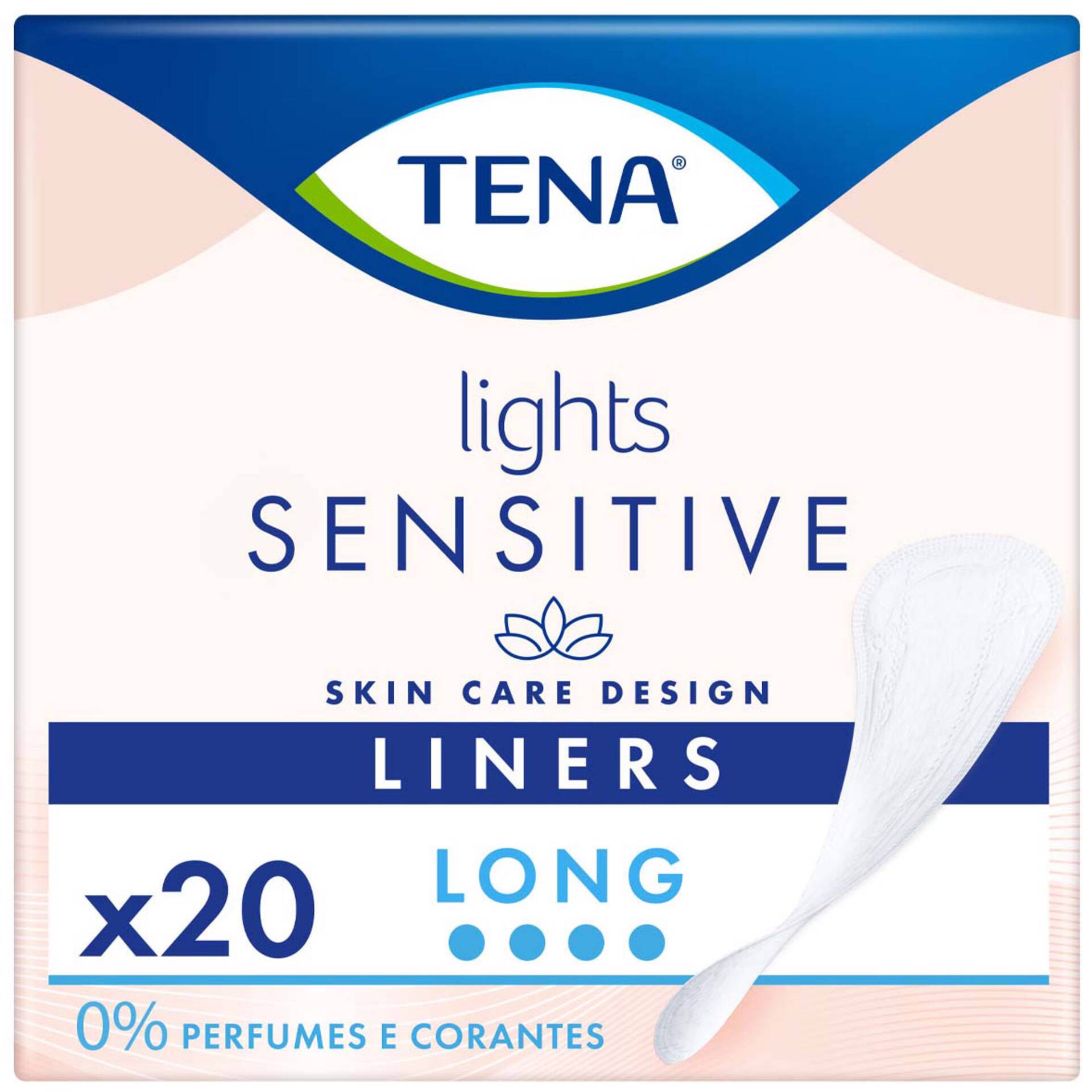 Pensos Incontinência Sensitive Long Liner Tena - emb. 20 un ...