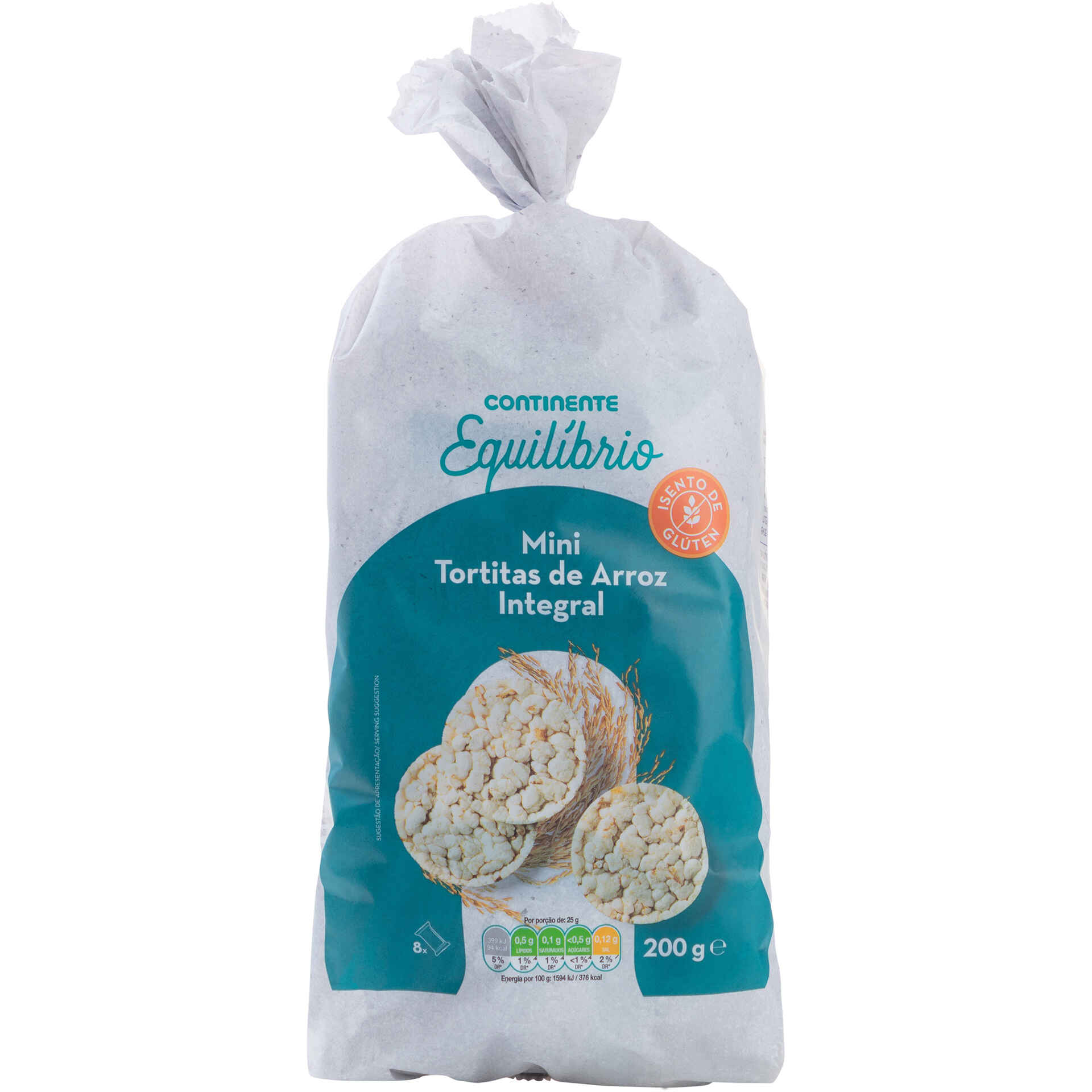 Tortitas de Arroz Mini Continente Equilíbrio | Continente Online