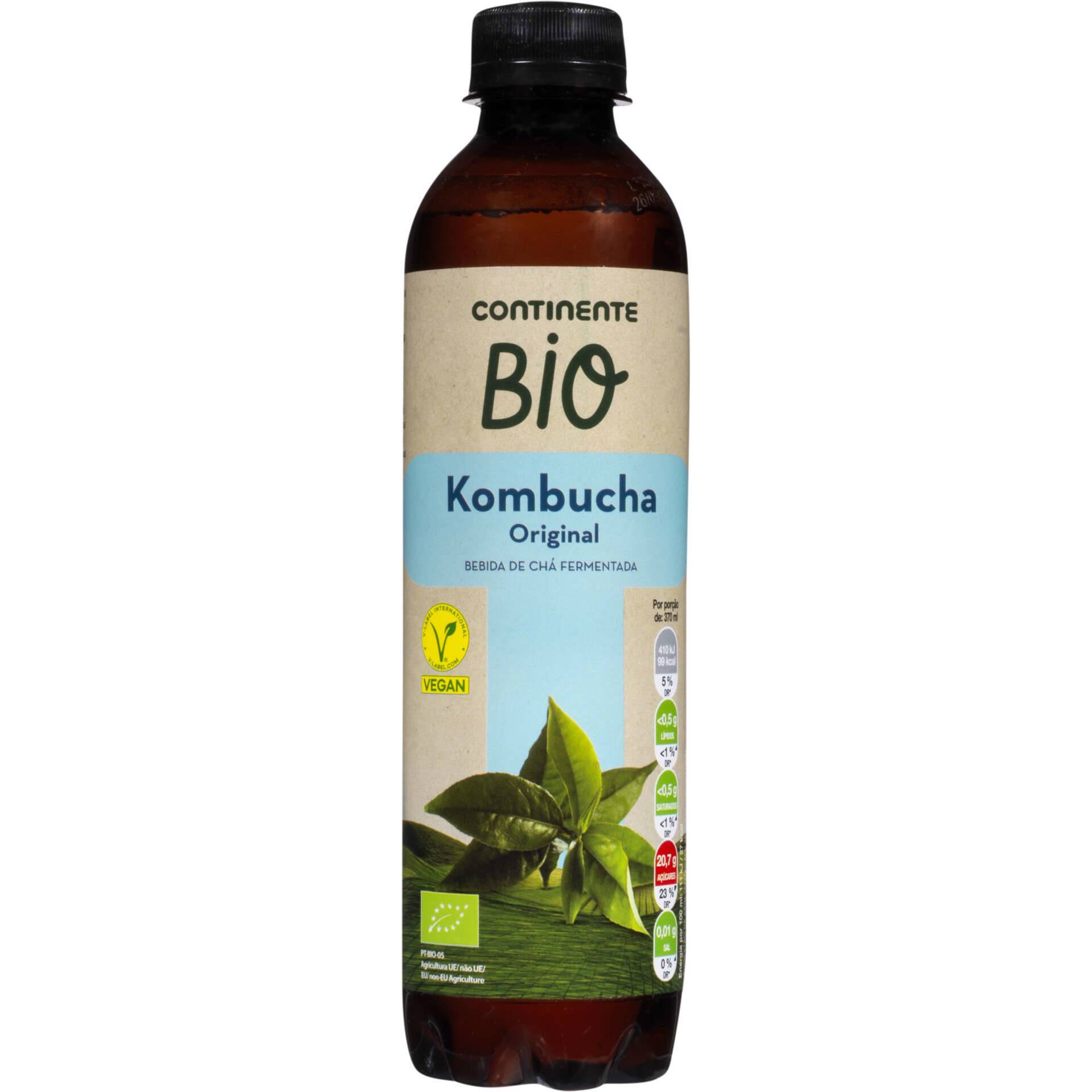 Bebida Kombucha Original Continente Bio | Continente Online